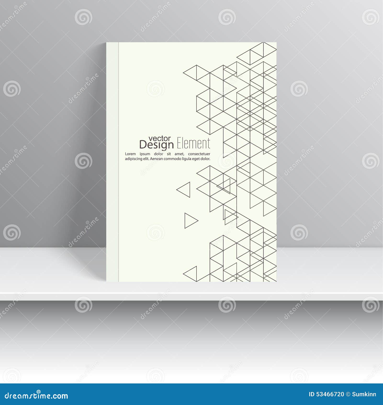 Magazine Cover stock vector. Illustration of letter, leaflet - 53466720