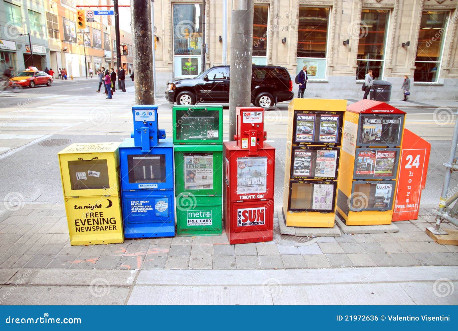 Magazine Dispensers editorial photo. Image of dispenser - 21972636