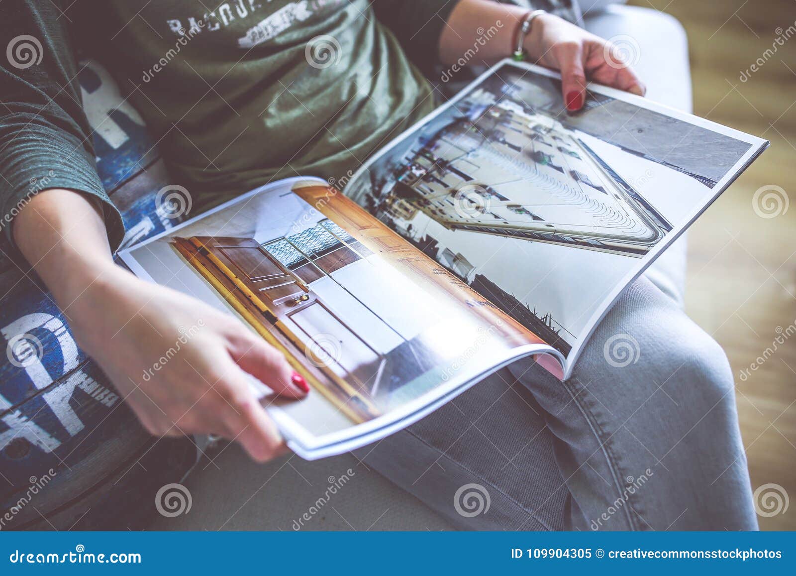 Magazine In The Hands Picture. Image: 109904305