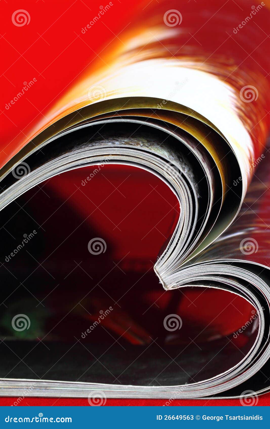 Magazine heart stock image. Image of open, magazine, artistic - 26649563