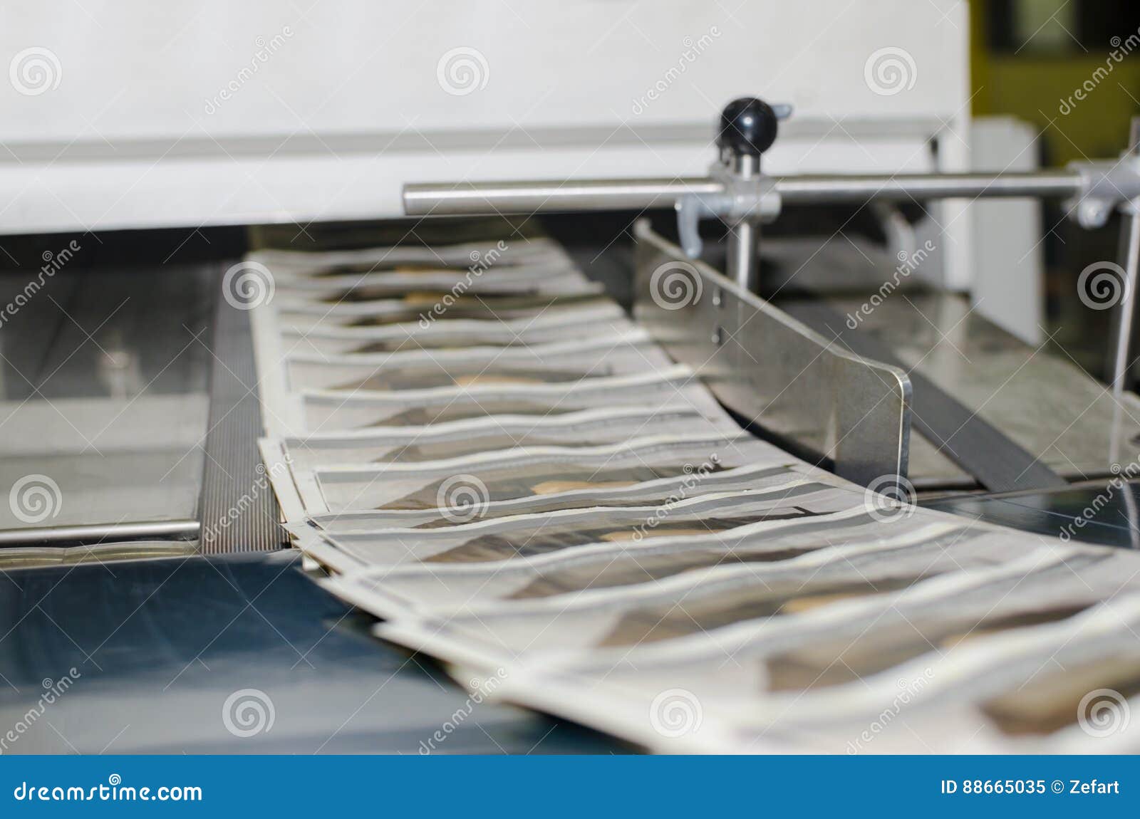 Magazine Offset Printing Machine Stock Image - Image of manufacturing ...