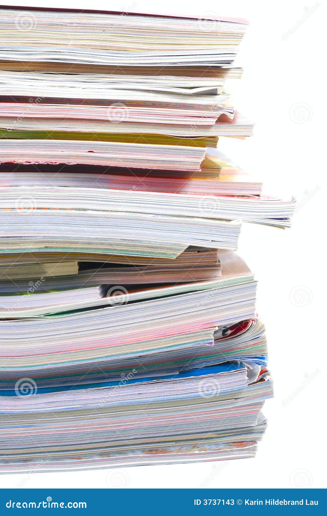 Magazine Pile stock image. Image of food, hobby, news - 3737143