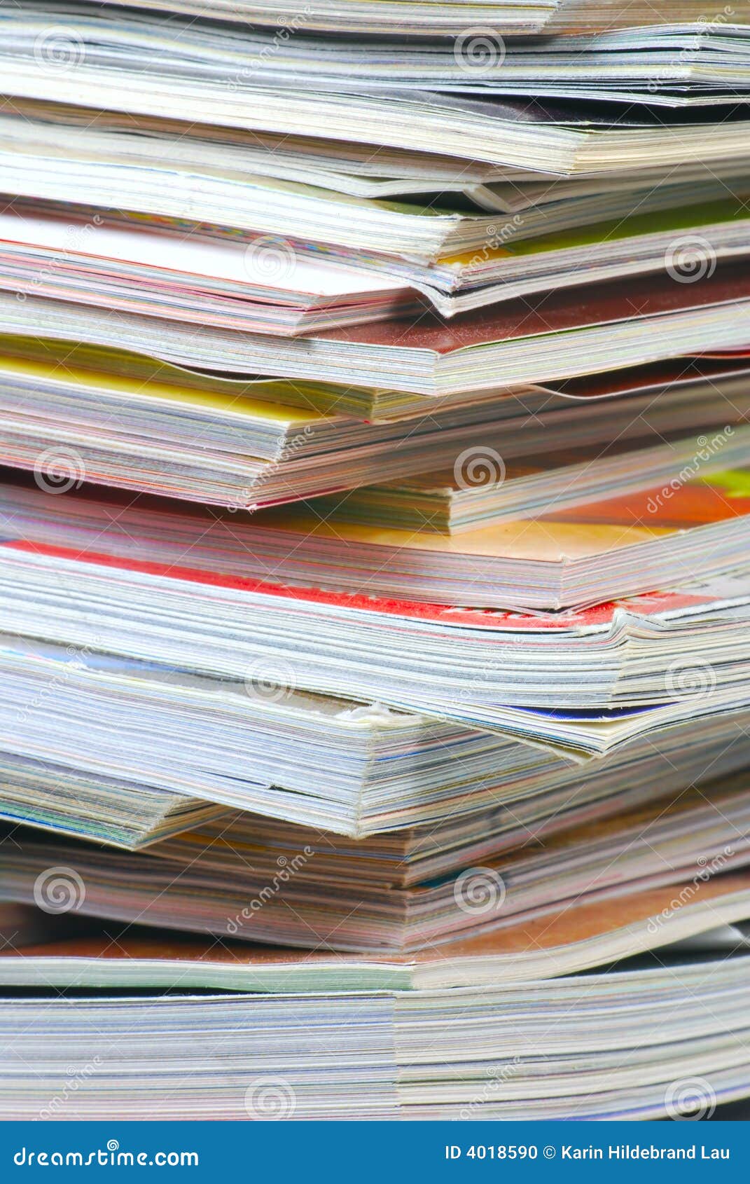 Magazine Pile stock photo. Image of cooking, large, reporting - 4018590