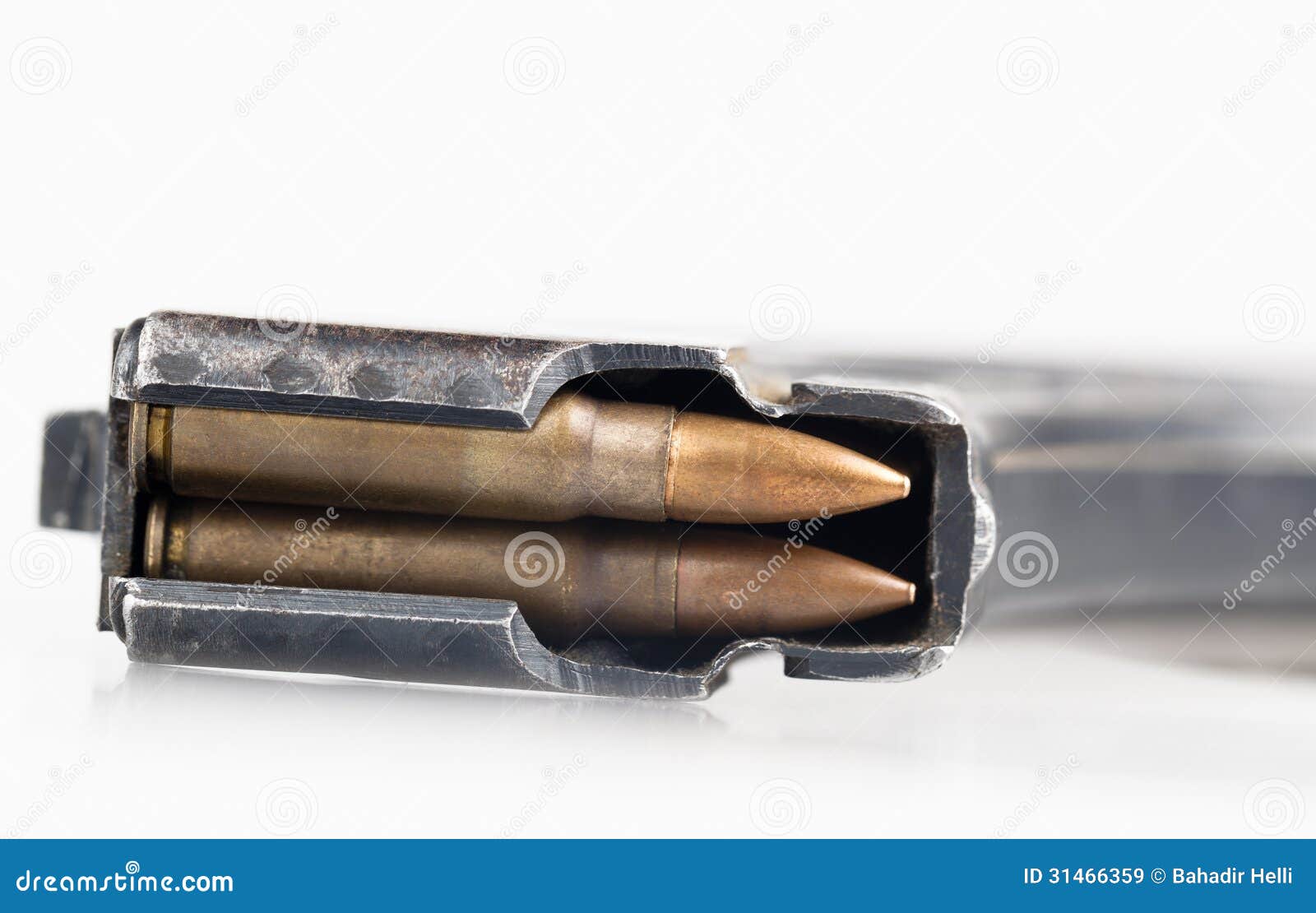 Magazine stock image. Image of rusty, isolated, weapon - 31466359