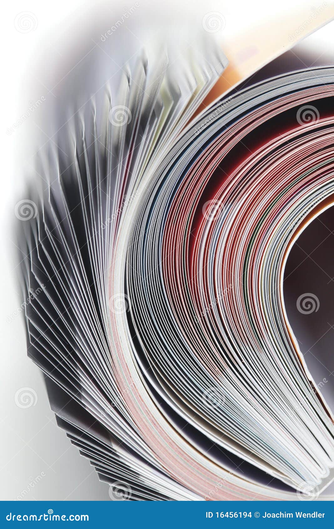 Magazine roll stock photo. Image of closeup, library - 16456194