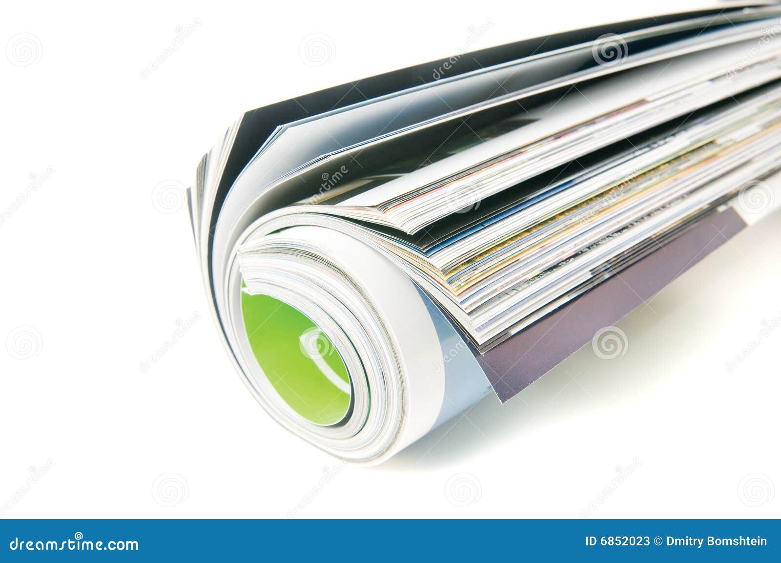 Magazine roll stock image. Image of correspondence, single - 6852023