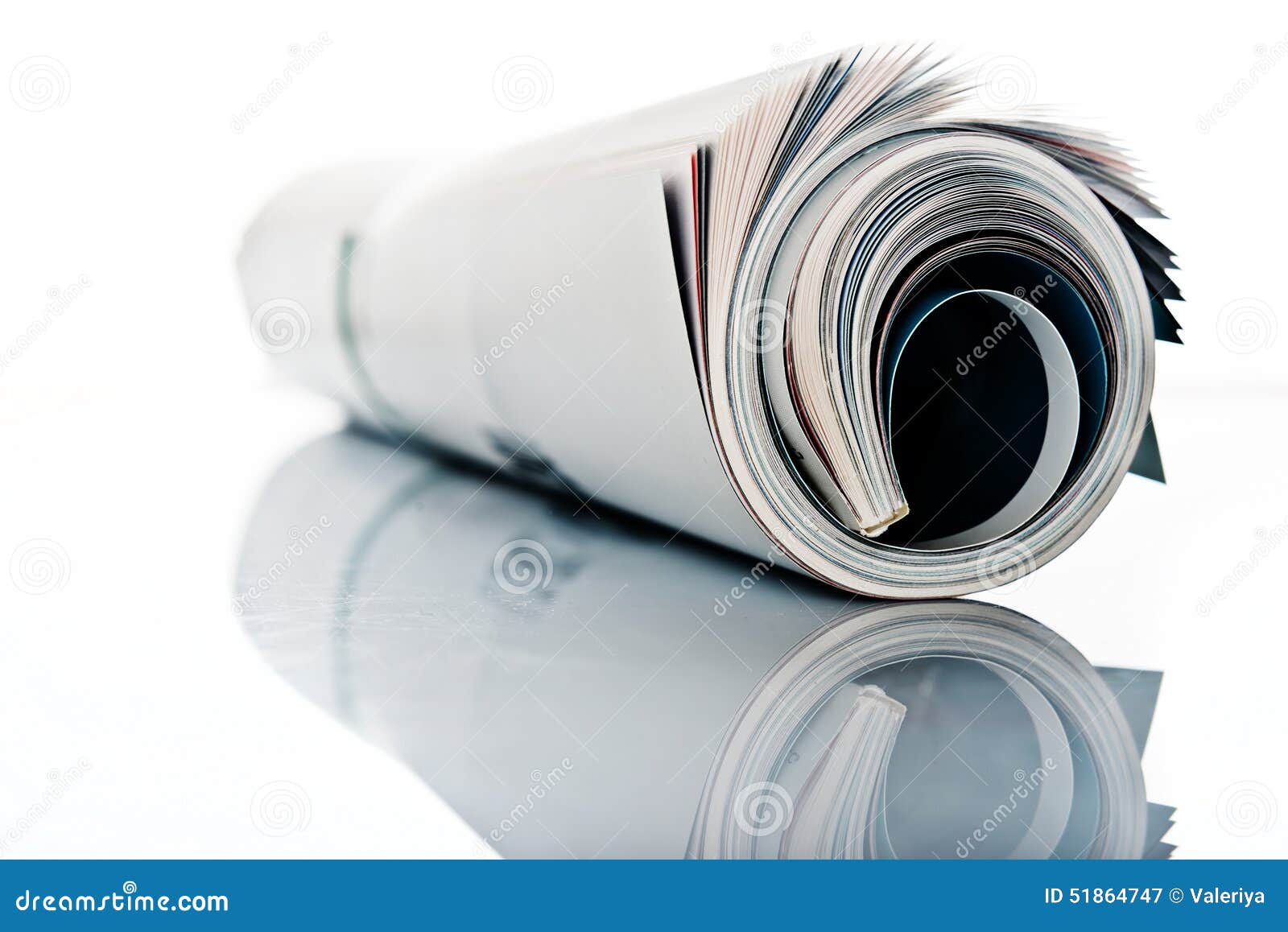 Magazine roll stock image. Image of advertise, table - 51864747