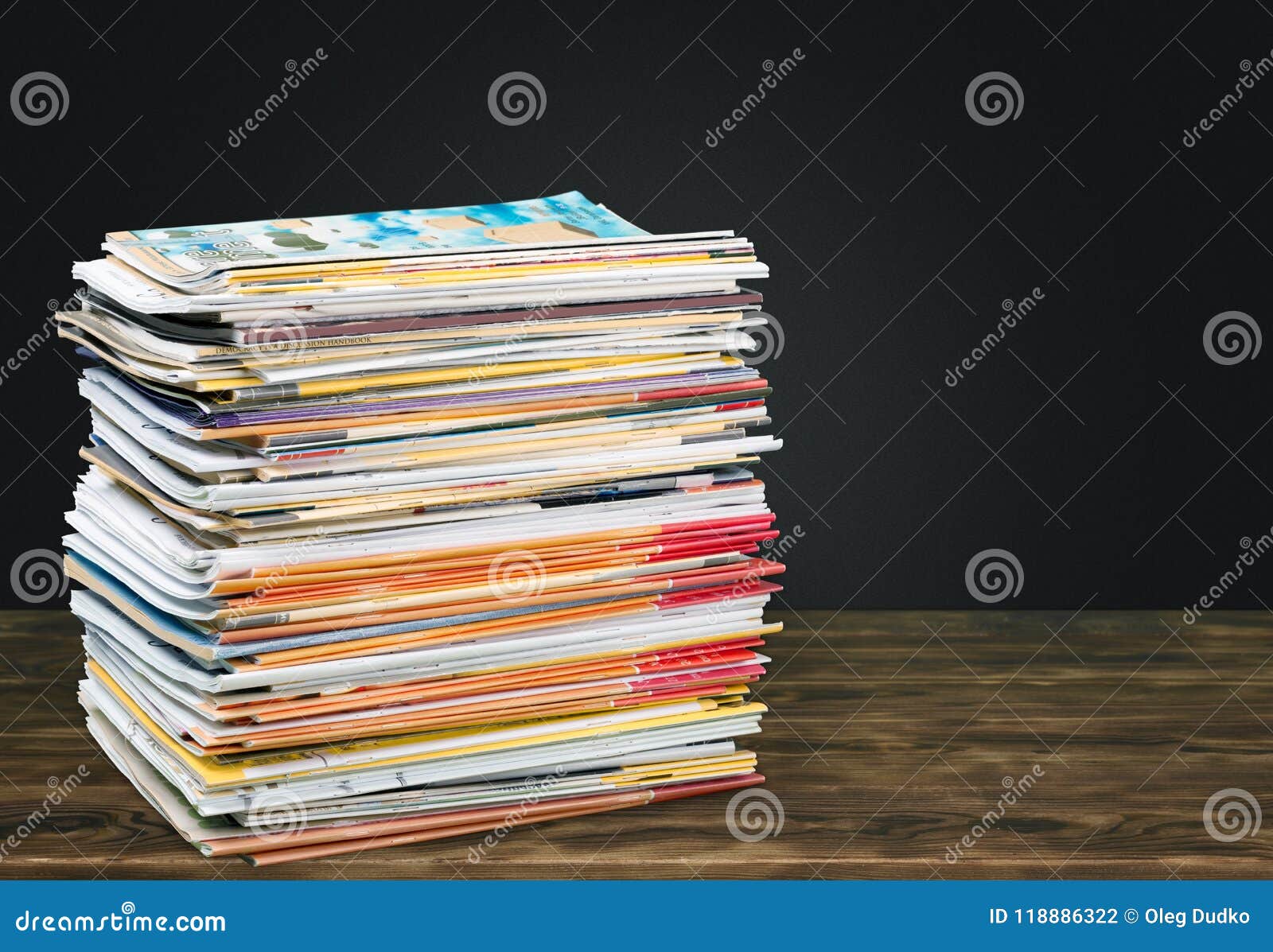 Magazine stock photo. Image of paper, information, media - 118886322