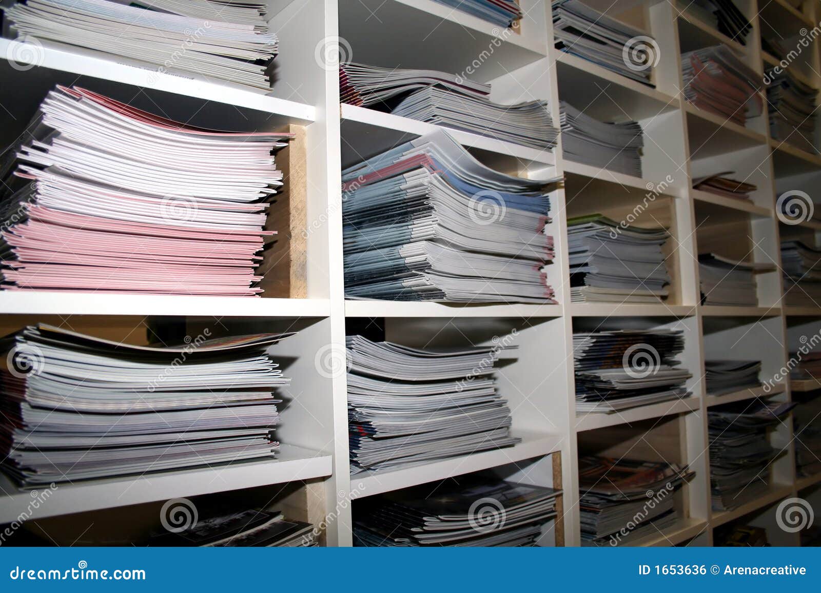 Magazine stacks stock photo. Image of communicate, bunch - 1653636