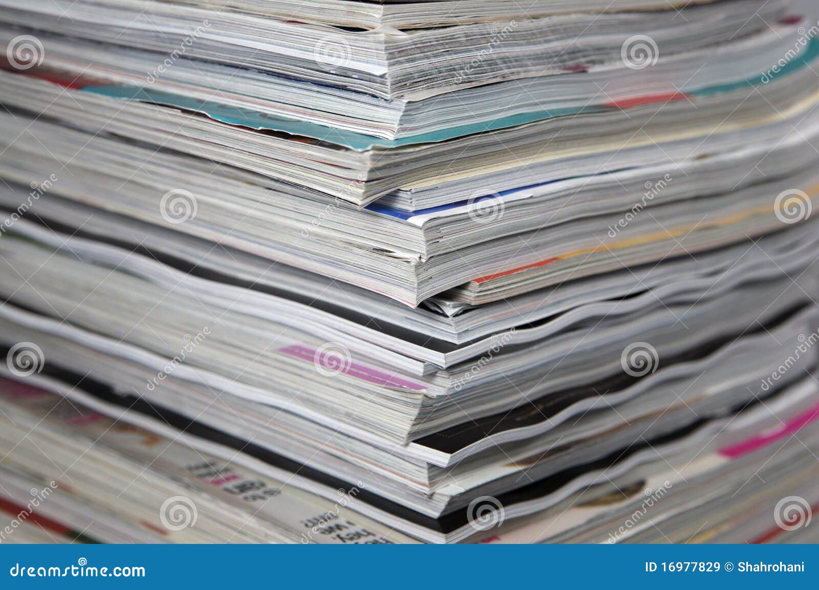 Magazines stock image. Image of bunch, rack, catalog - 16977829