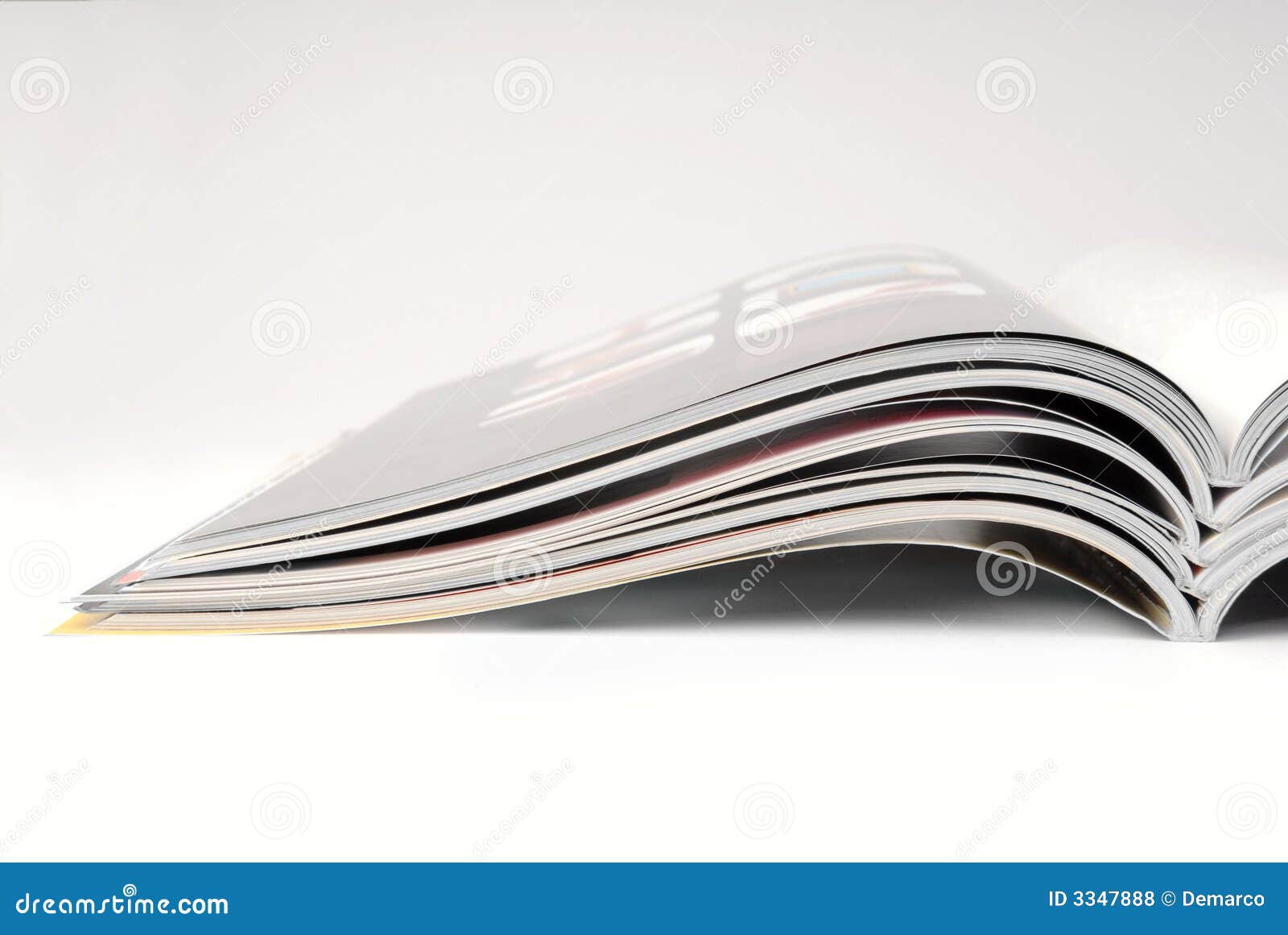 Magazines stock photo. Image of stack, magazine, pack - 3347888