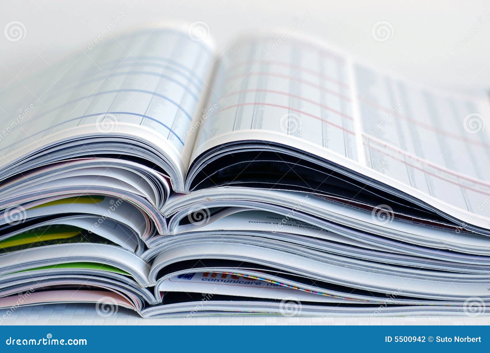 Magazines stock photo. Image of delivery, inside, page - 5500942