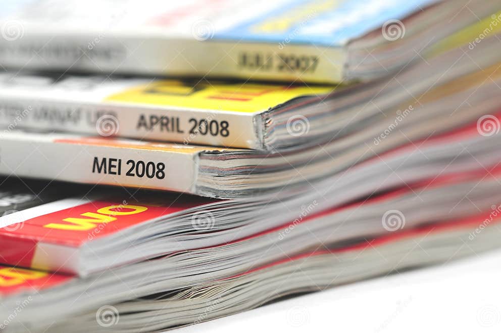 Magazines stock photo. Image of subscription, white, abstract - 9004792
