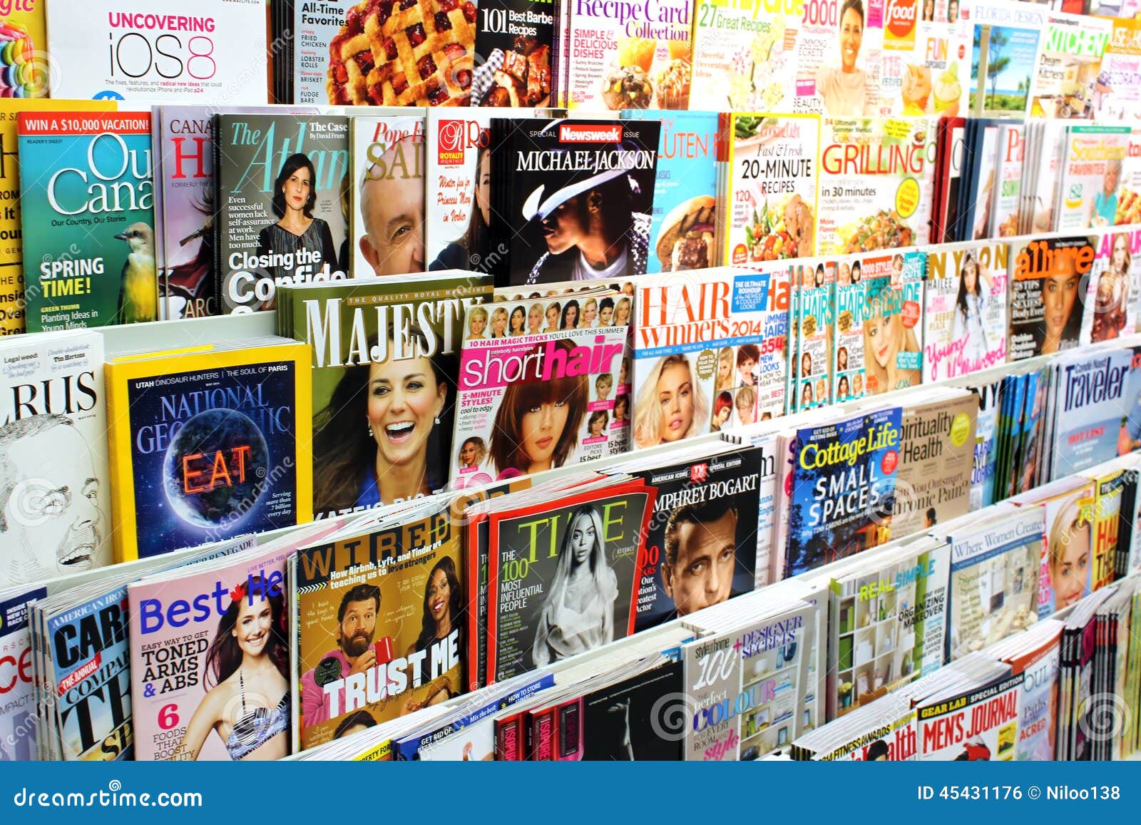 Magazines editorial photo. Image of closeup, background - 45431176