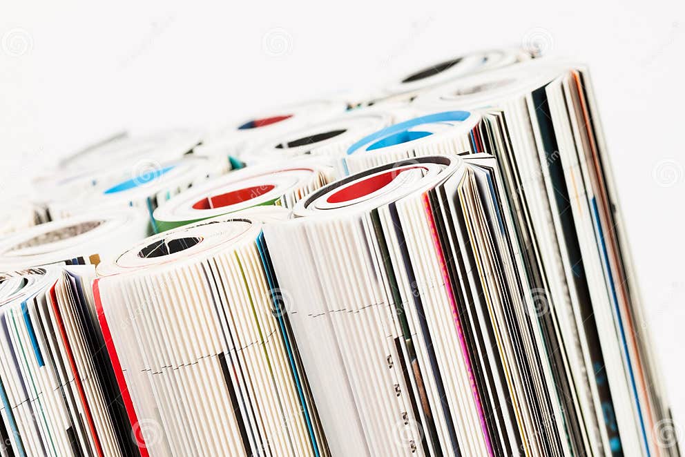 Magazines stock image. Image of copy, colored, group - 35629899