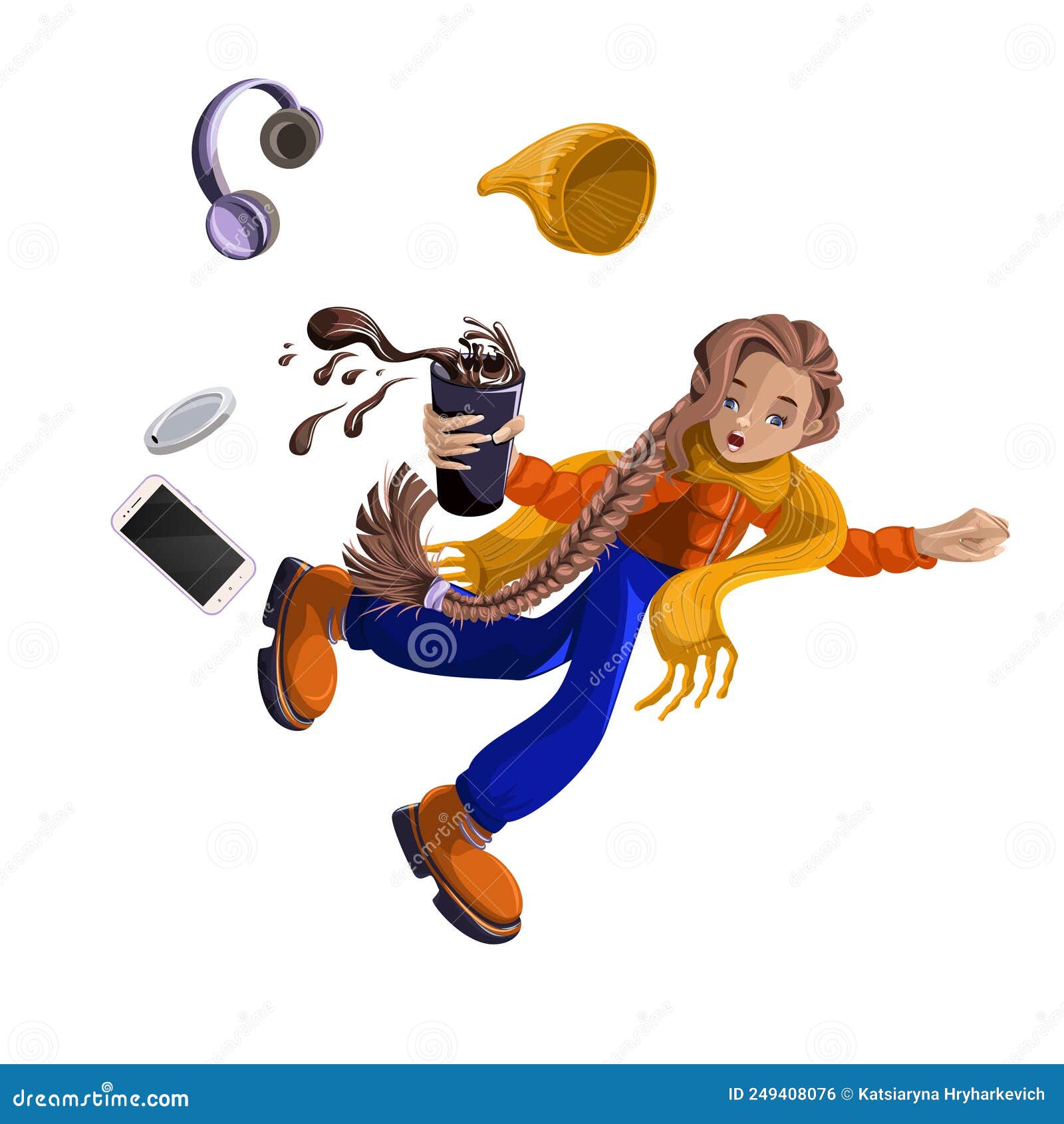 Mage of a Falling Girl in Dynamics and All the Things that Were with ...