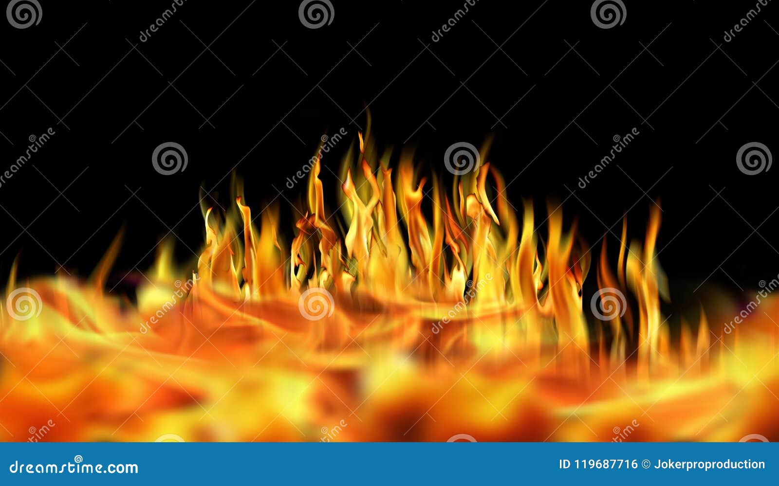 Fire Mage Vector Illustration. Dark Wizard. Fairytale Sorcerer Casting ...