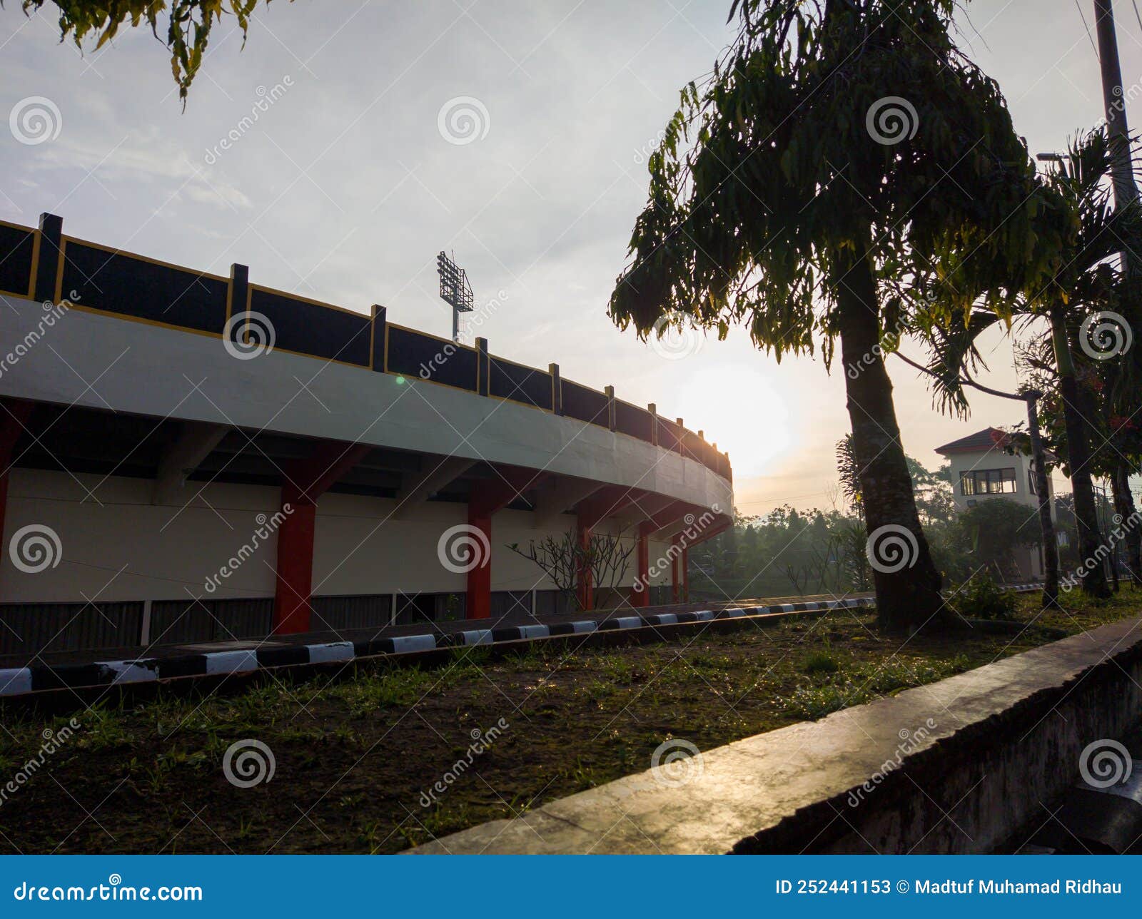 Side Exterior Design View of Samapta Stadium Placed in Central Java ...