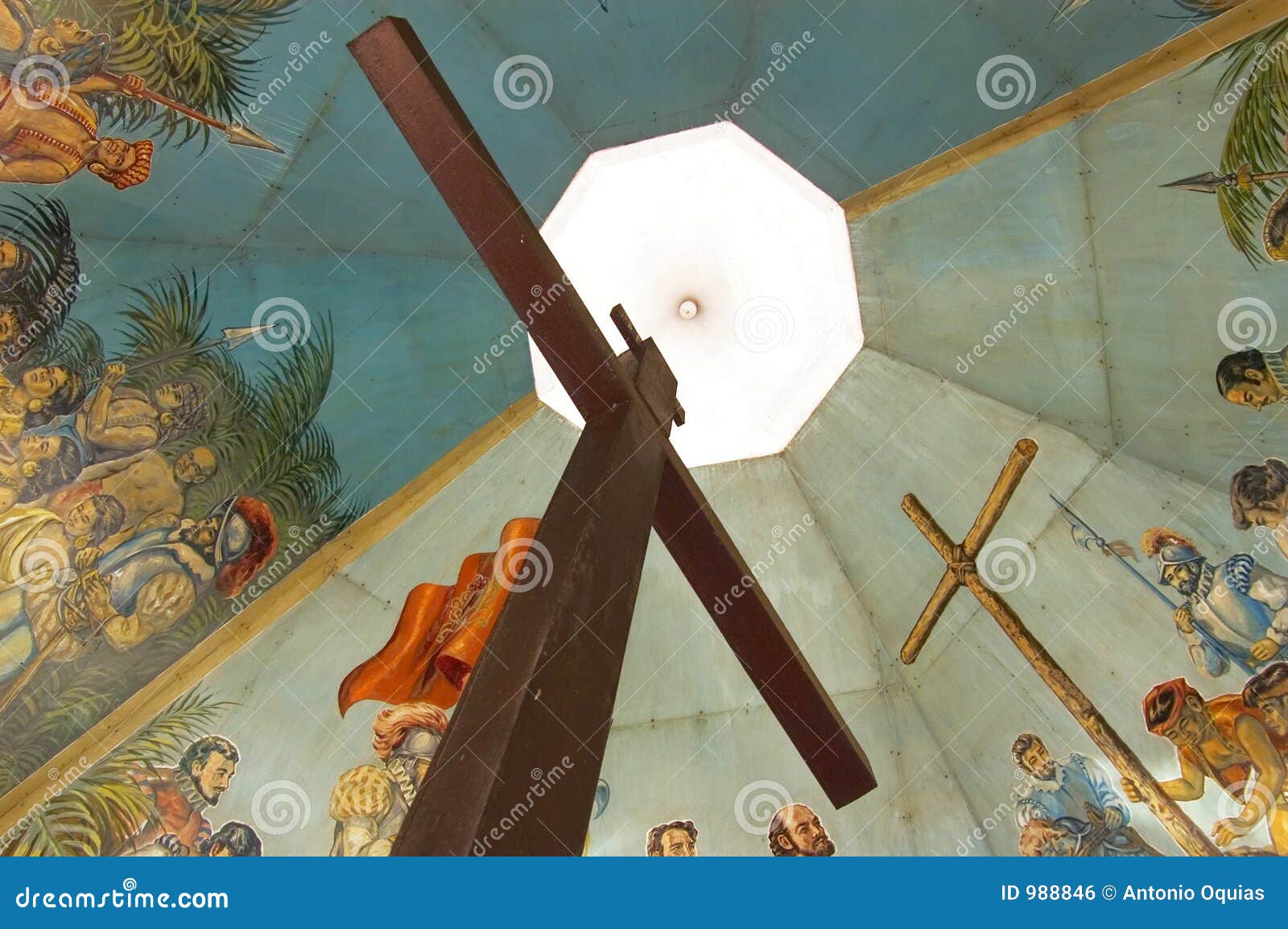 Magellan s Cross stock photo. Image of sword, helmet, landing - 988846