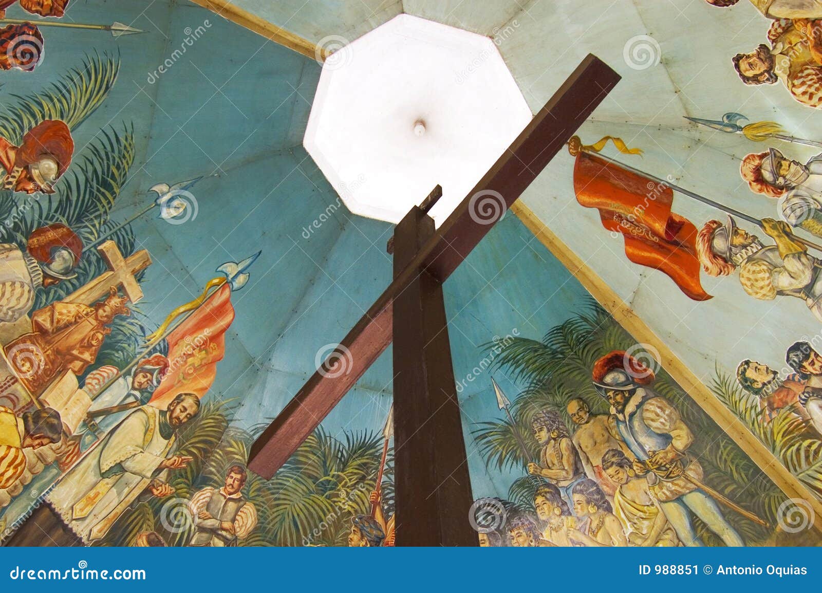 Magellan s Cross stock image. Image of brown, armour, helmet - 988851