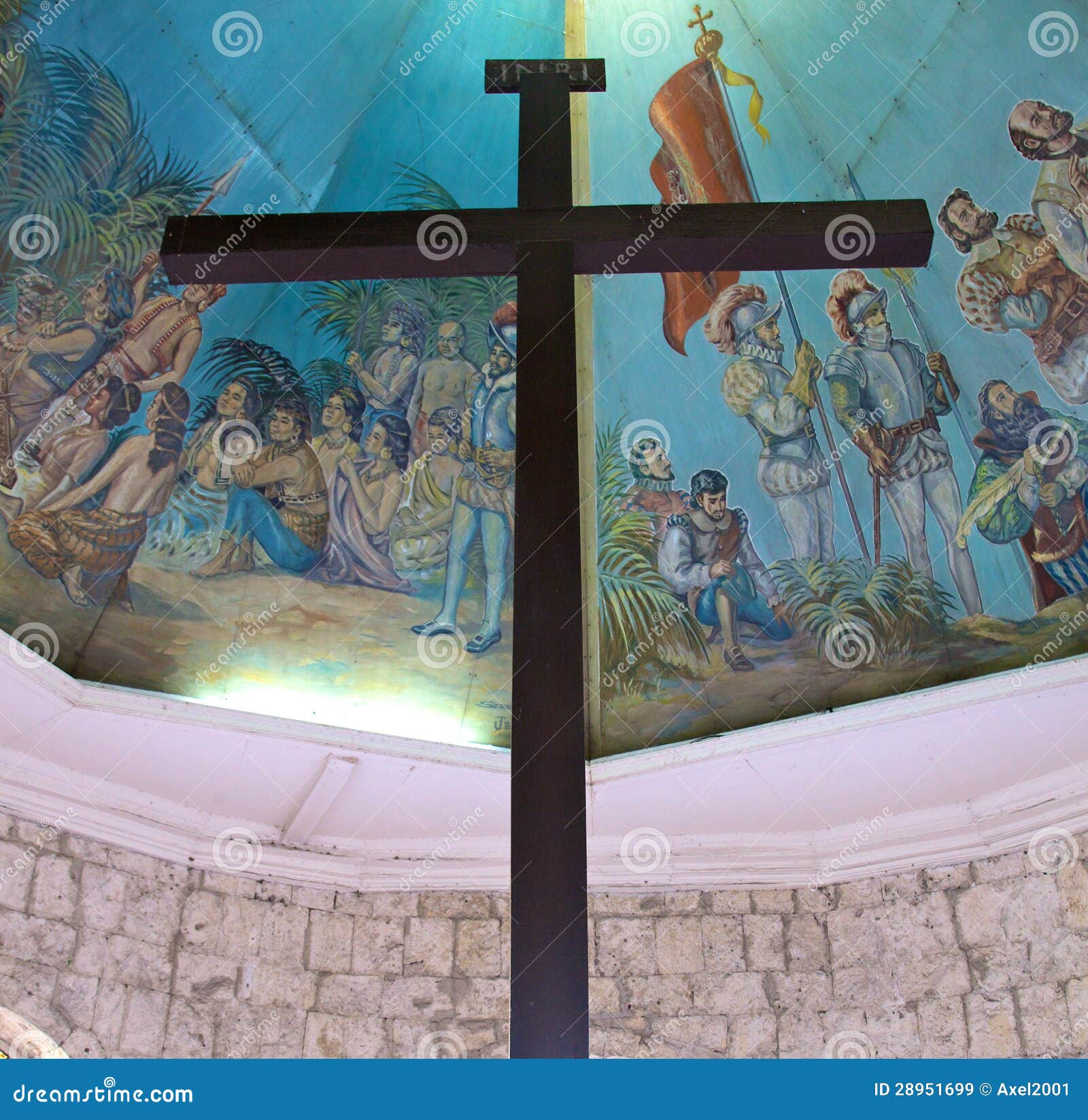 Magellan S Cross in Cebu, Philippines Stock Image - Image of ...