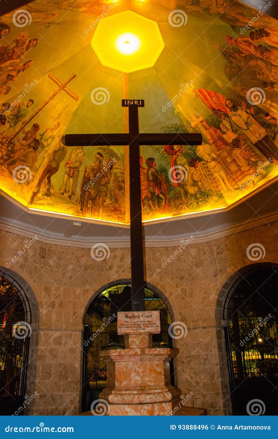 Magellan& X27;s Cross. Cebu, Philippines. Stock Photo - Image of plant ...