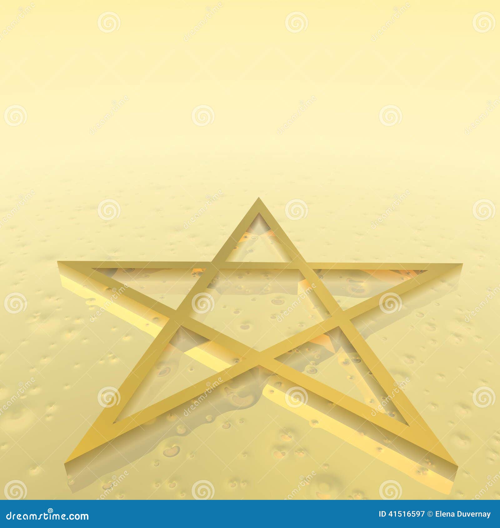 Magen David (estrella De David) - 3D Rinde Stock de ilustración ...