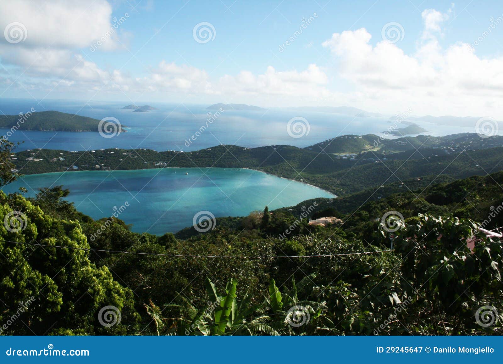Magens bay stock image. Image of journey, thomas, caribbean - 29245647