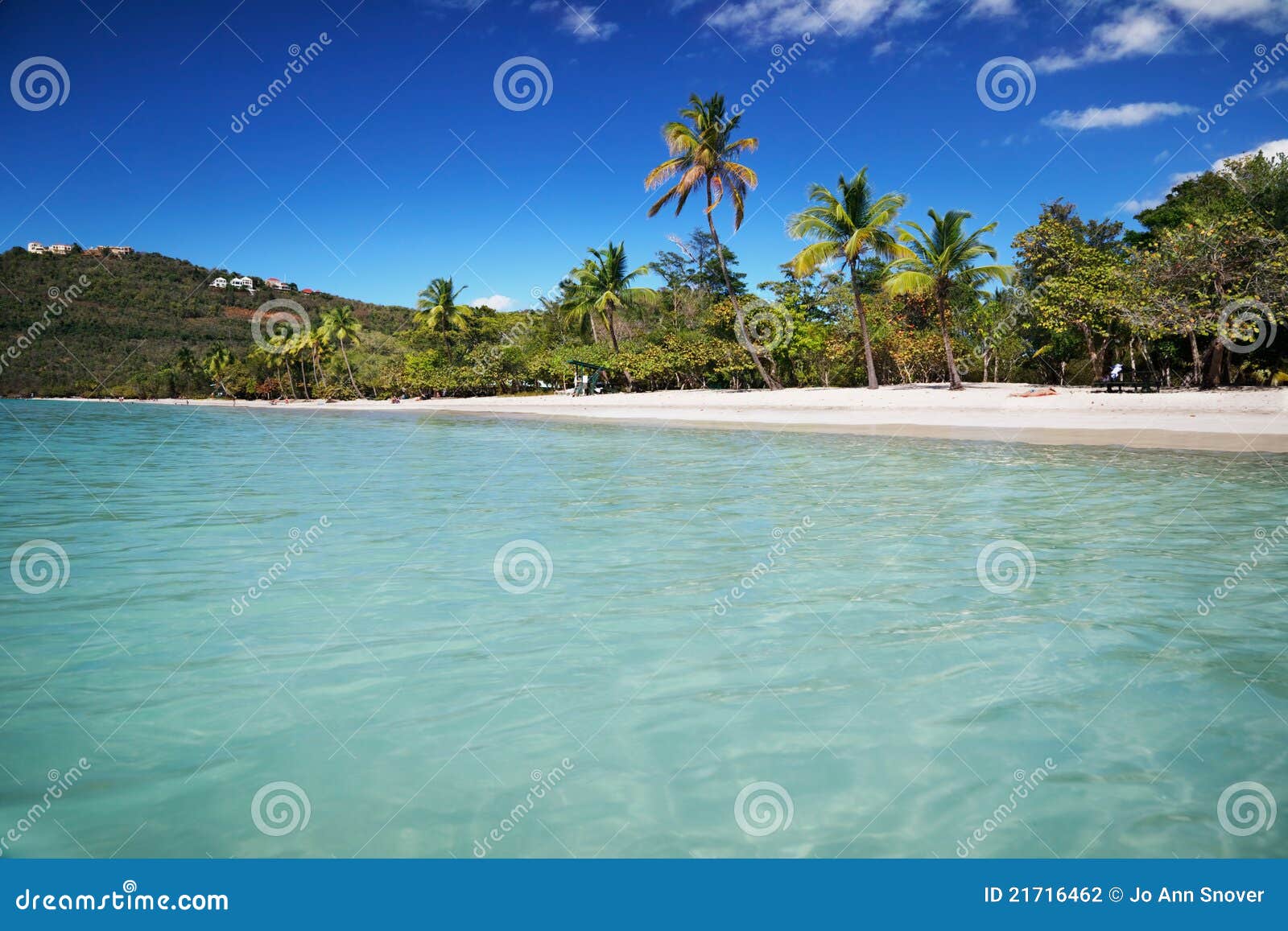 Magens Bay, St. Thomas stock photo. Image of sand, tropical - 21716462