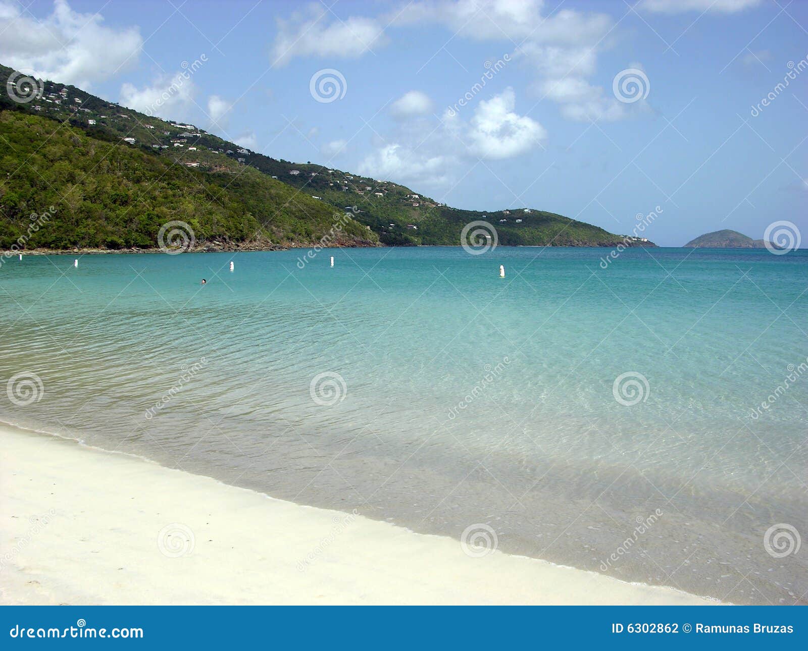 Magens Bay Waters stock photo. Image of tropical, pristine - 6302862