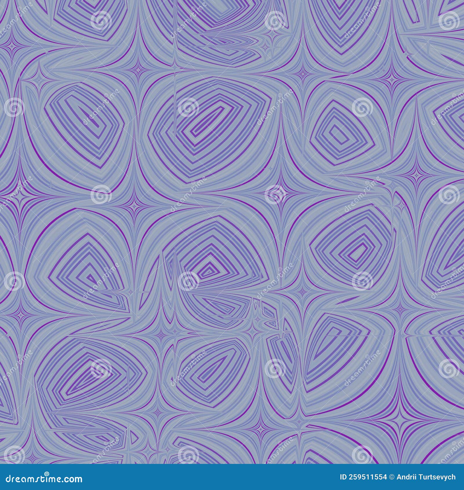 Magenta Blue Texture Made of Deformed Circles and Rhombus, 1x1 Stock ...