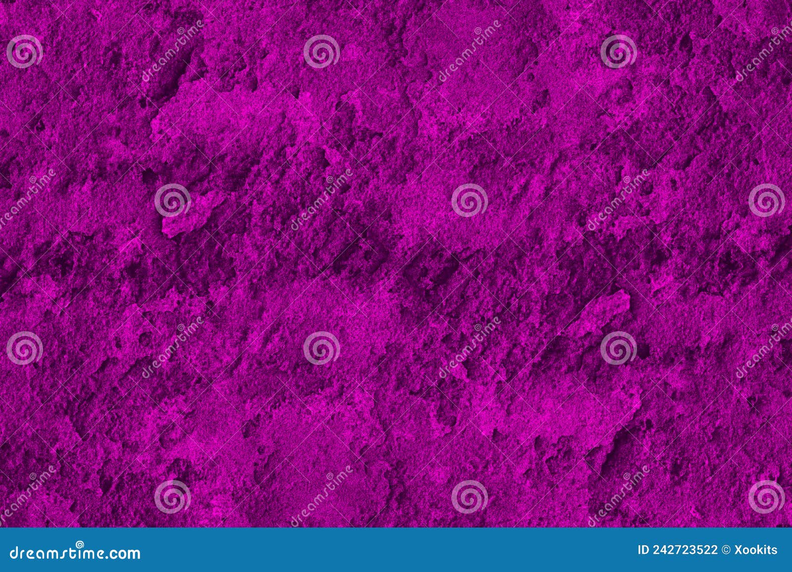 Magenta Color Old Concrete Wall Surface with Rough Grunge Texture Stock ...