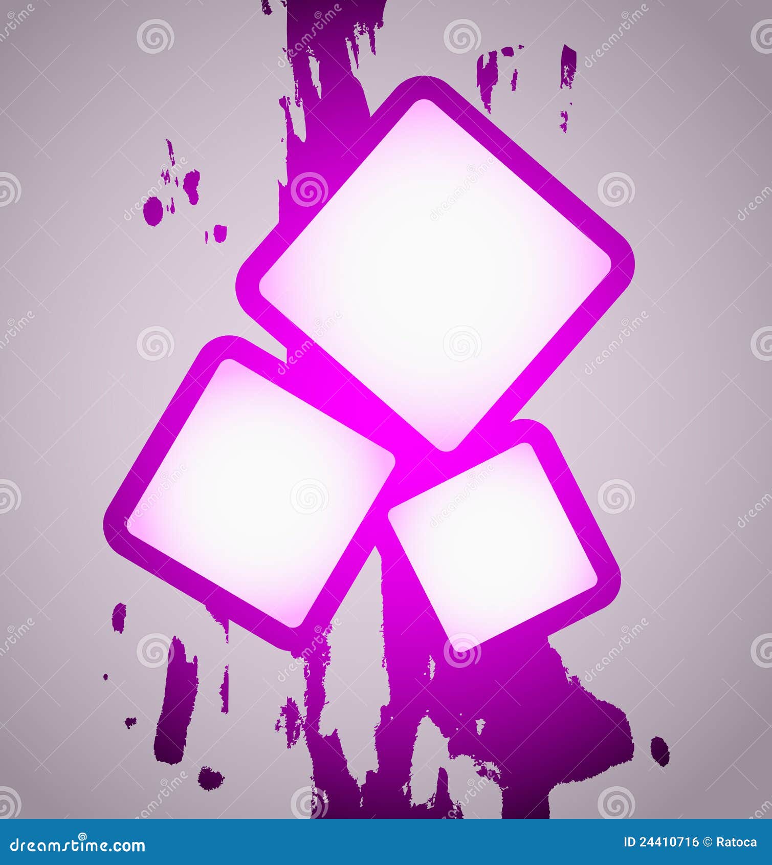 Magenta frame art stock vector. Illustration of background - 24410716