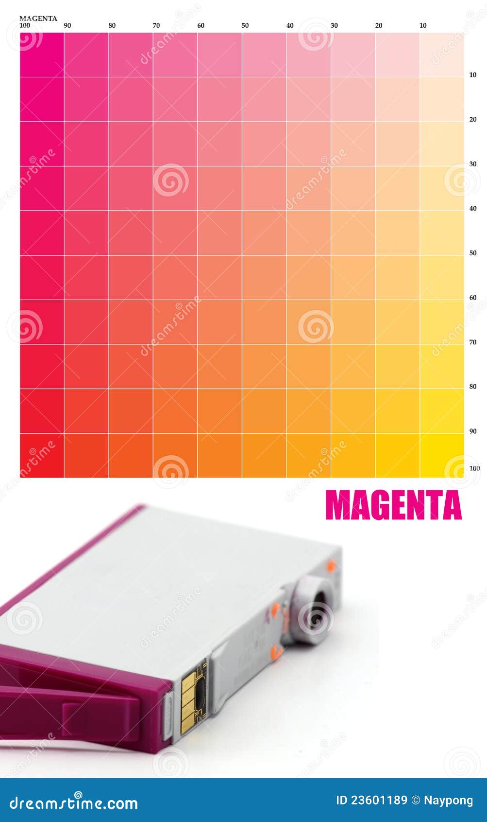 MAGENTA Ink color stock image. Image of choice, graphic - 23601189
