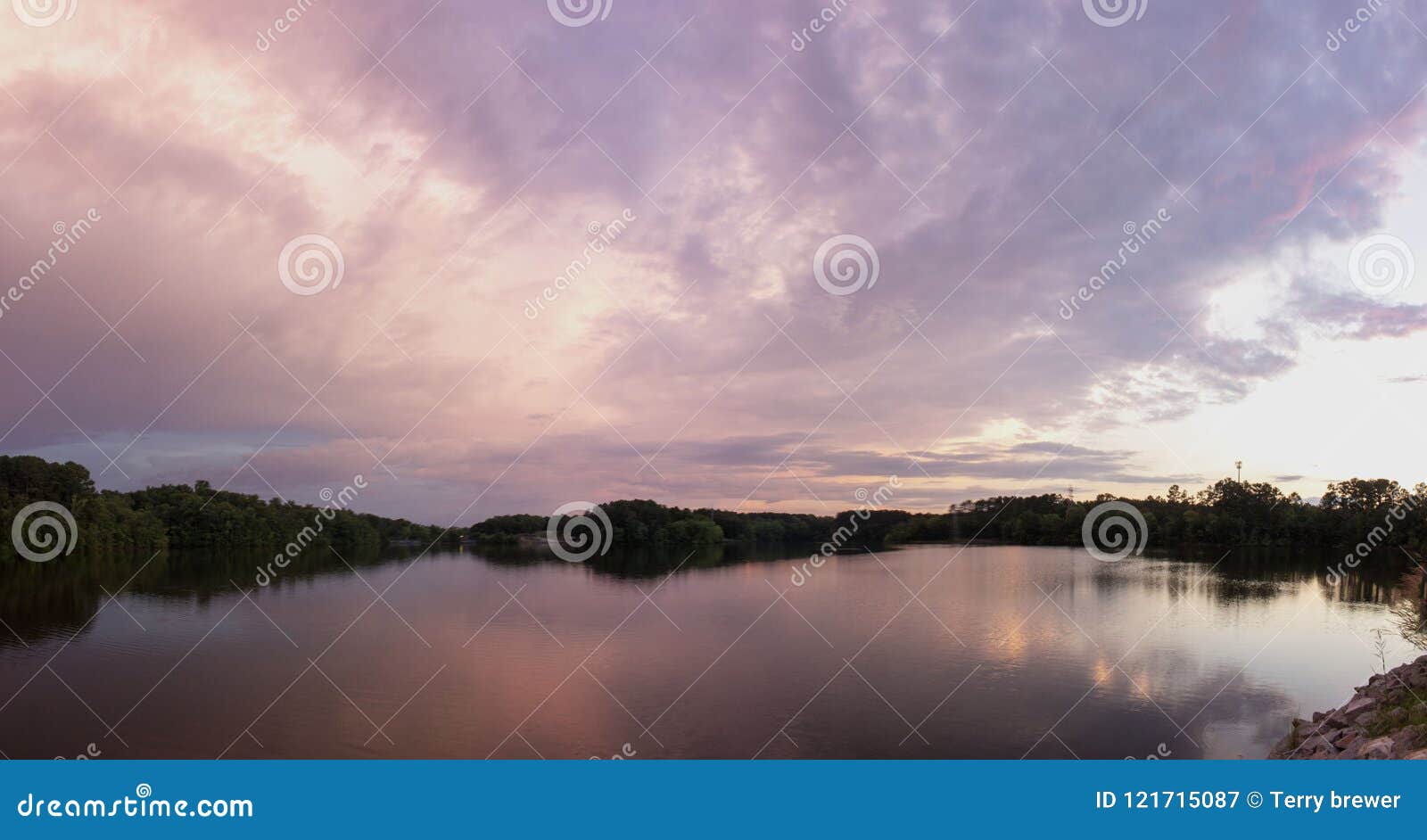 Magenta lake stock image. Image of magenta, clouds, lake - 121715087