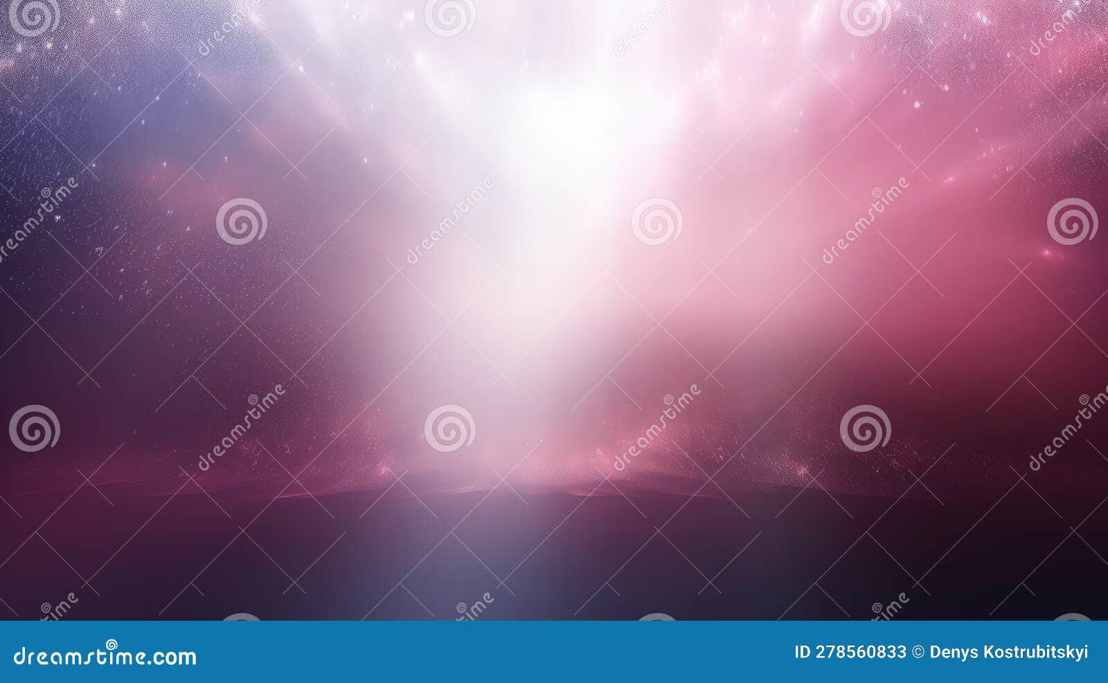 Magenta Particles Abstract Background. Generative AI Stock Illustration ...