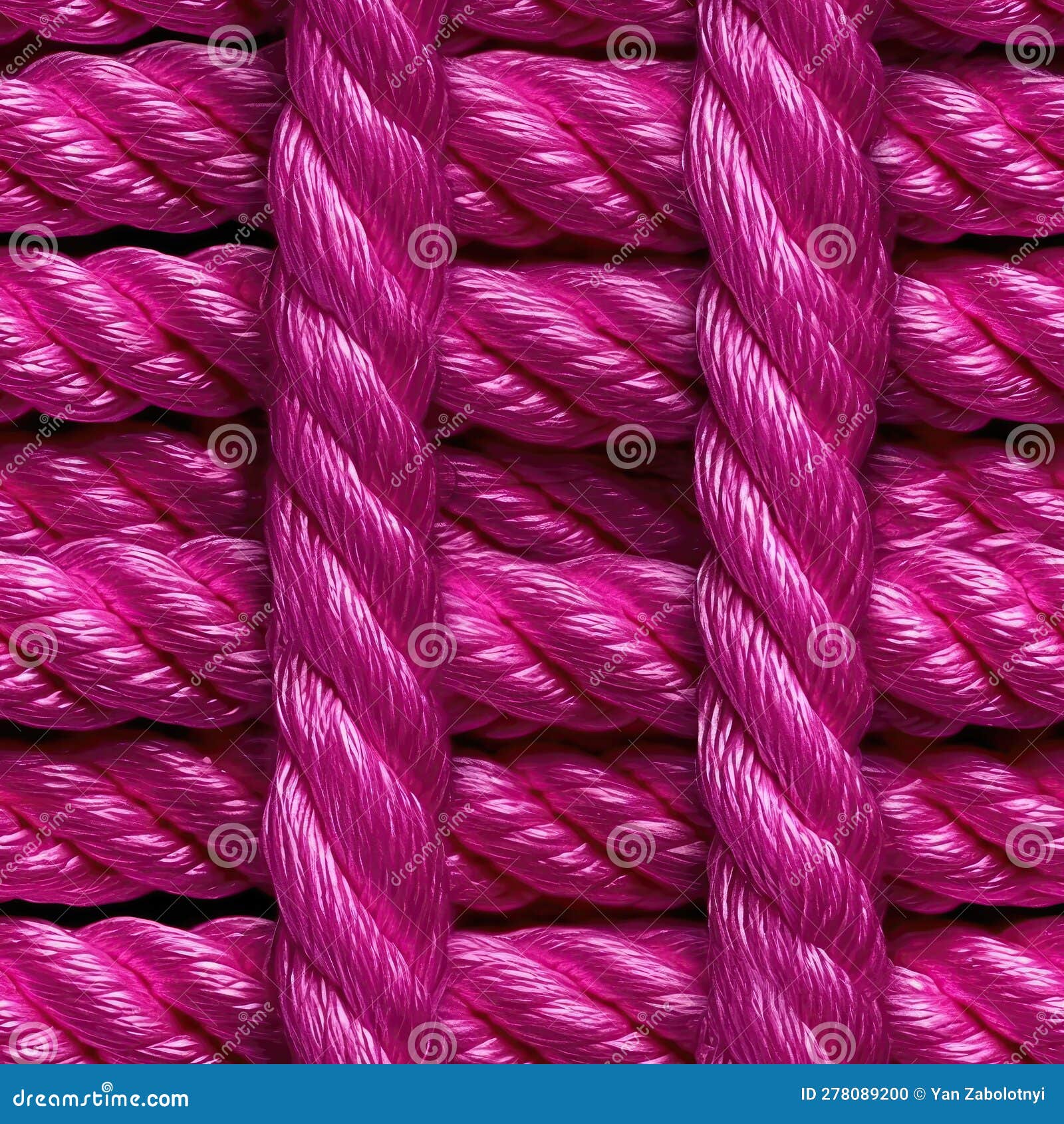 Magenta Pattern of Ropes Close Up Very Detailed Tile Seamless ...