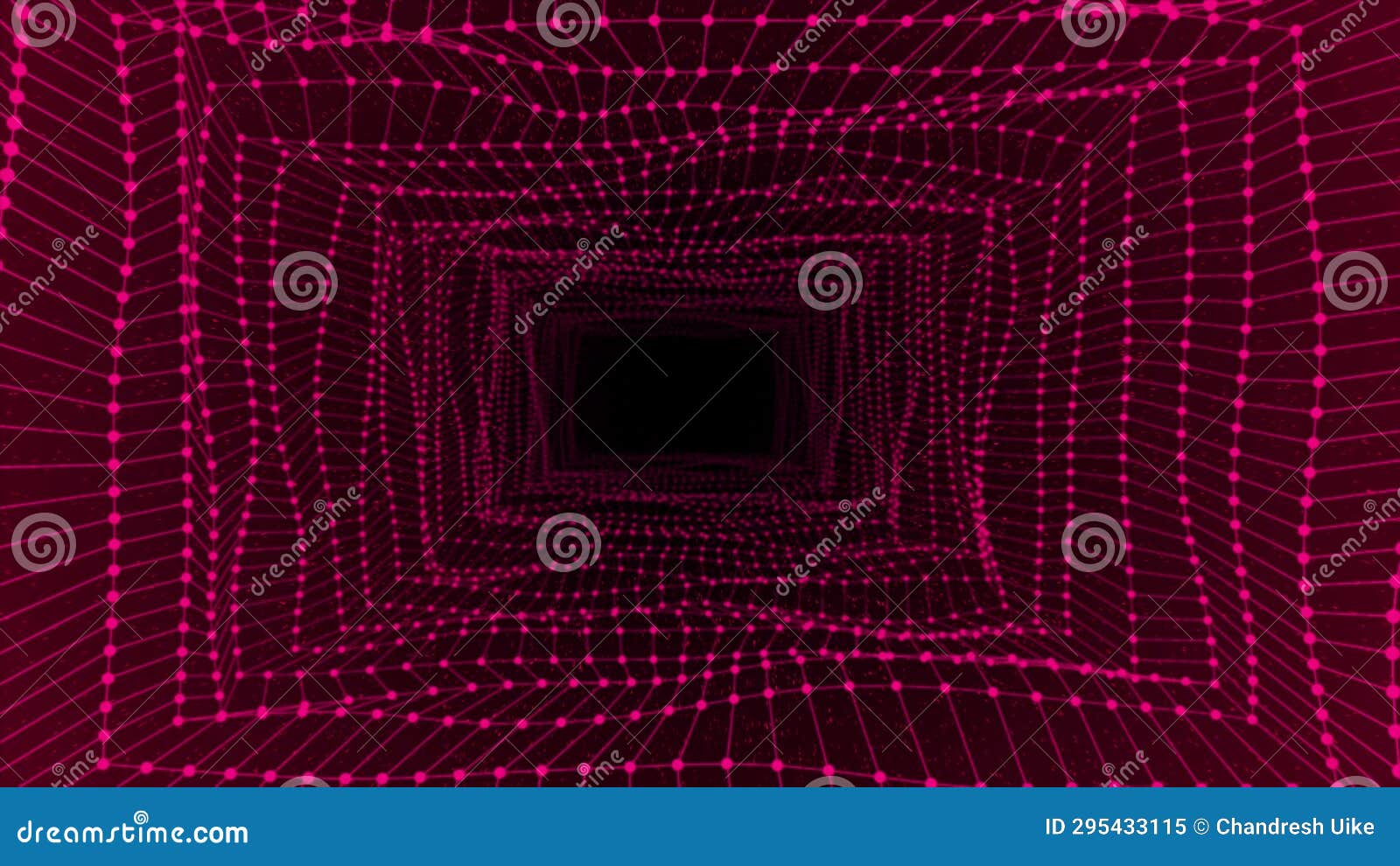 Magenta Red Color 3d Rectangular Mesh Wiggling Effect Background Stock ...