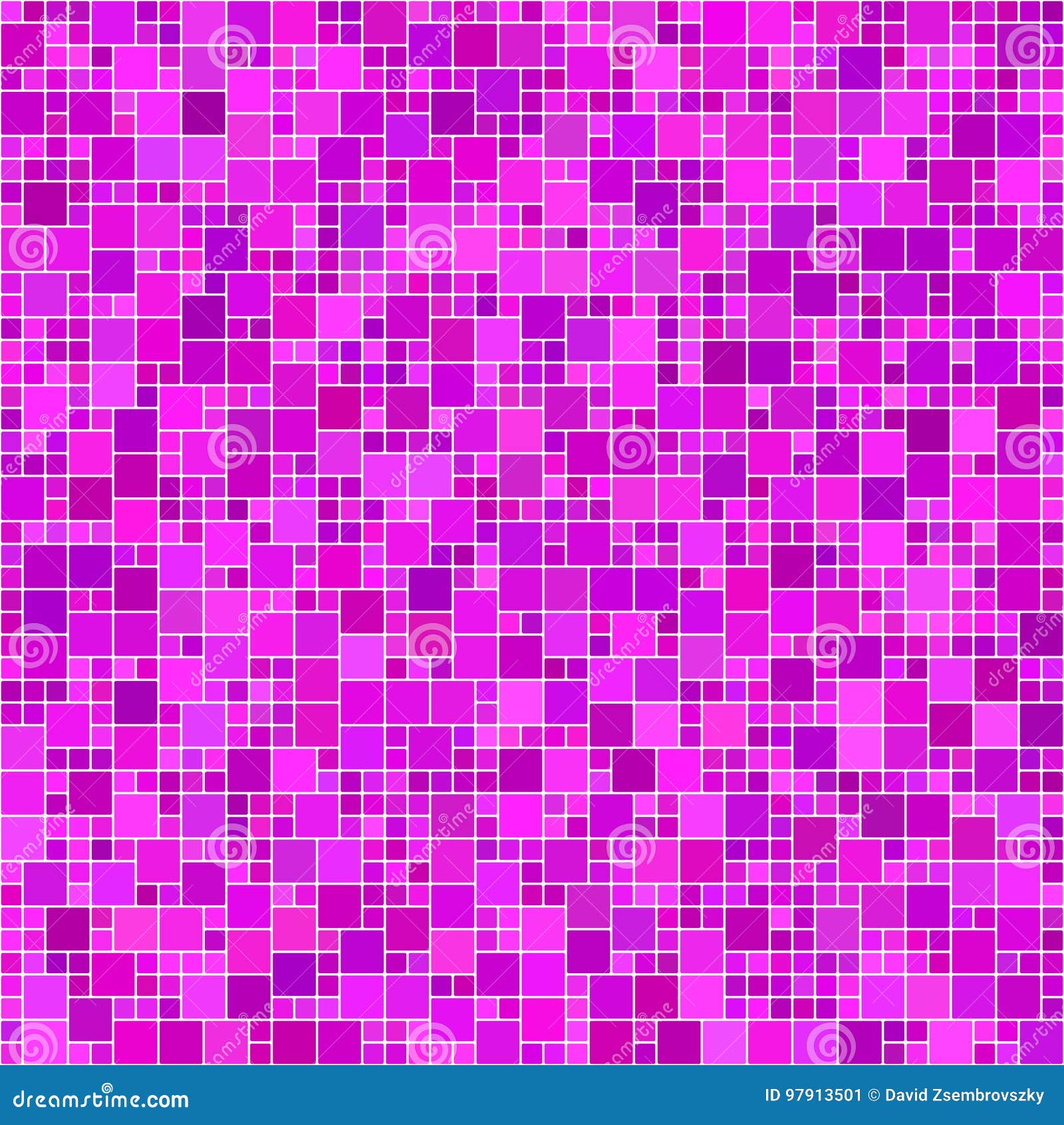 Magenta Square Mosaic Background Stock Vector - Illustration of shade ...