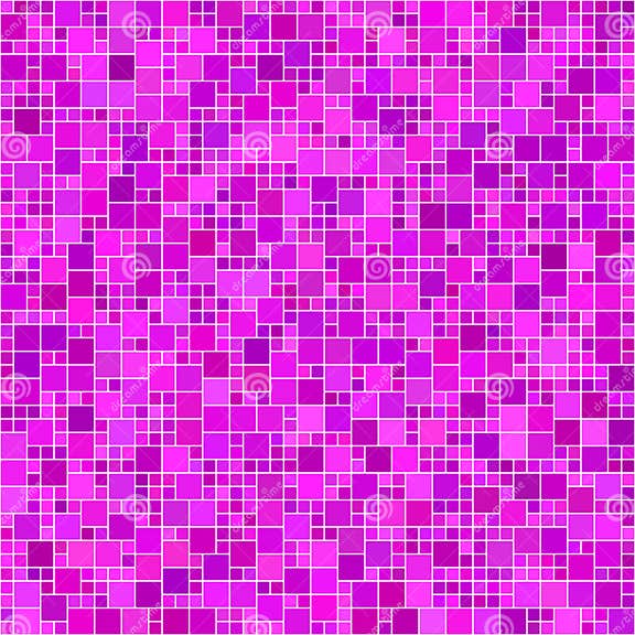 Magenta Square Mosaic Background Stock Vector - Illustration of shade ...