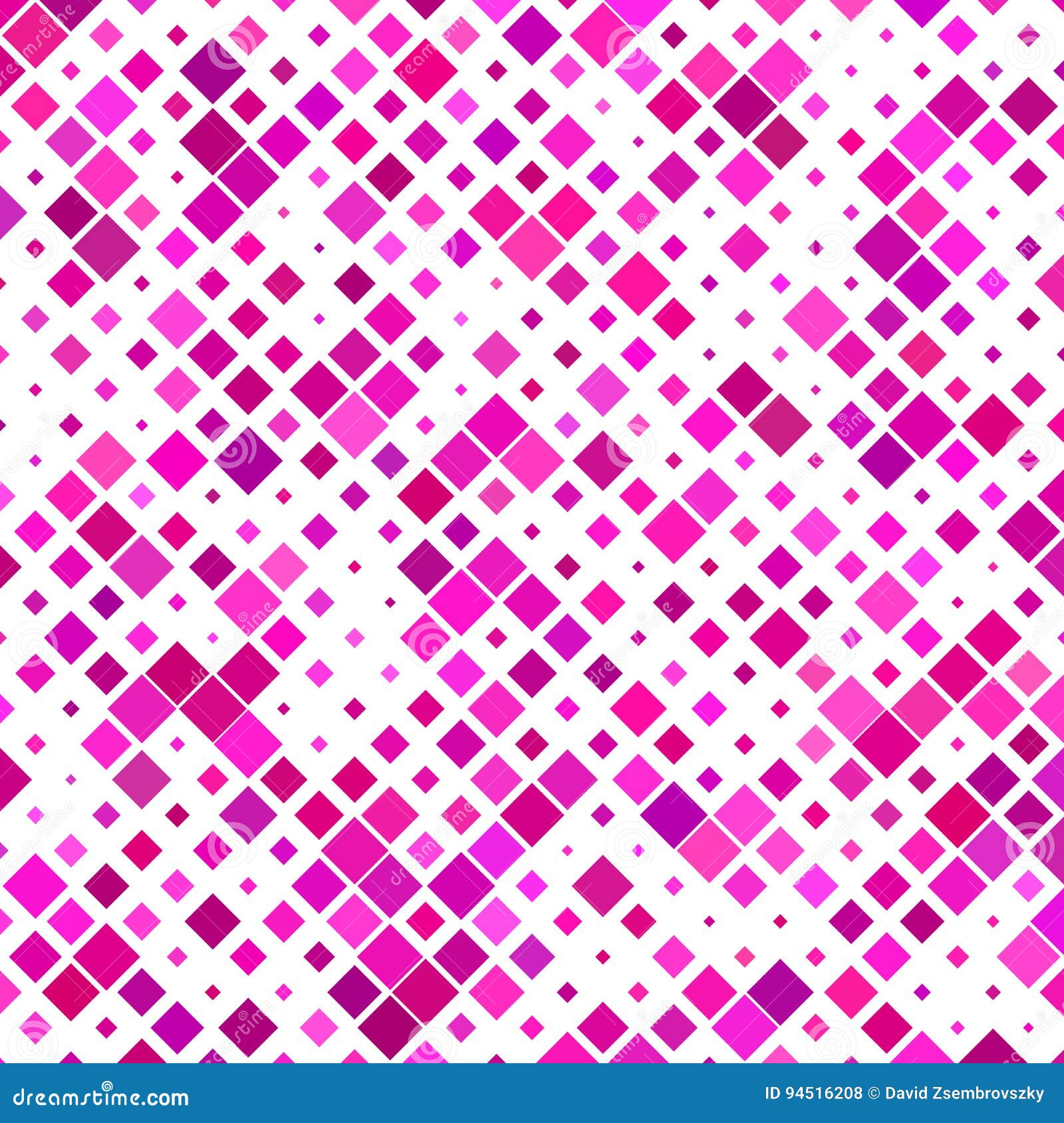 Magenta Square Pattern Background Stock Vector - Illustration of ...