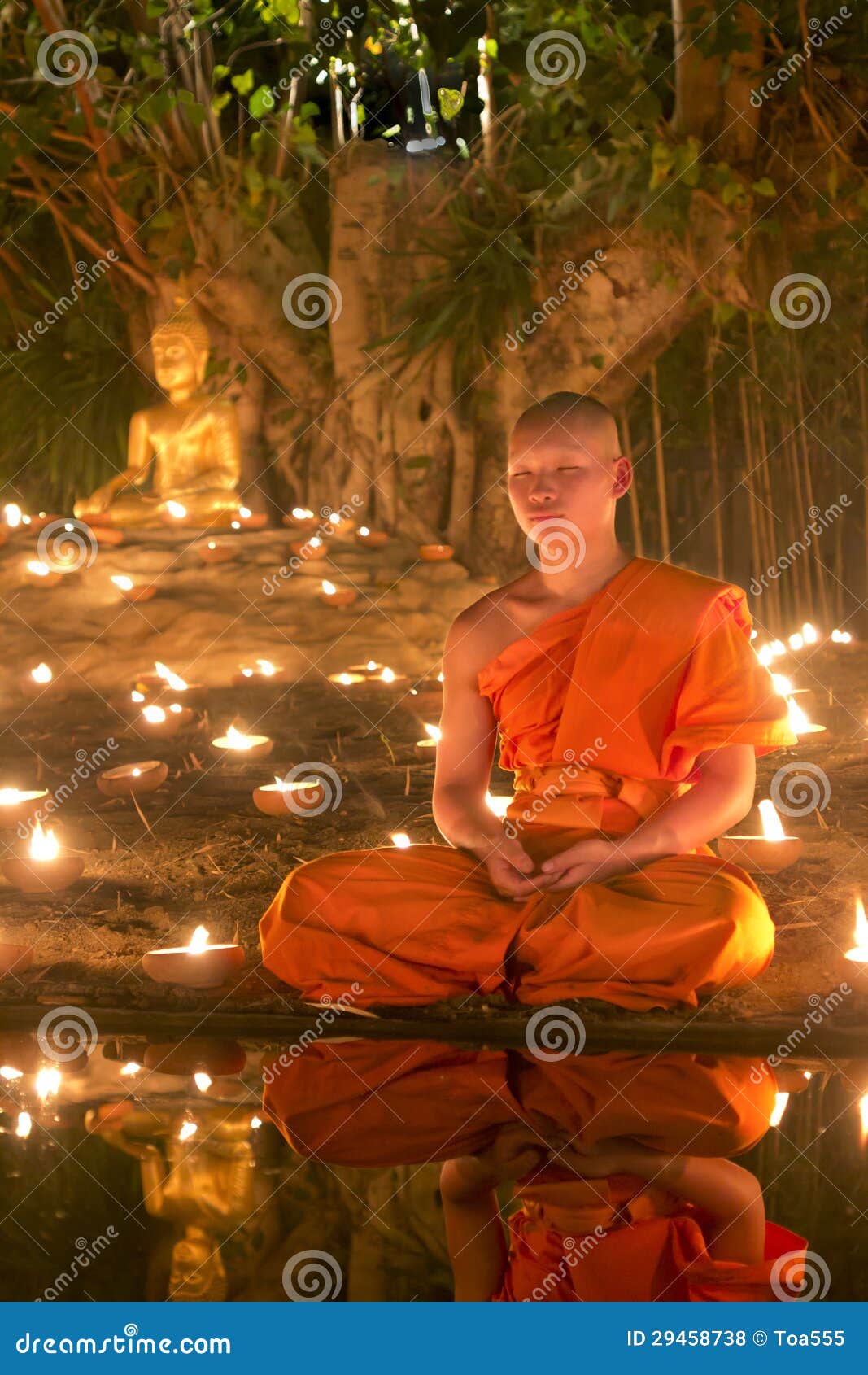 Magha Puja Day editorial stock photo. Image of sacred - 29458738