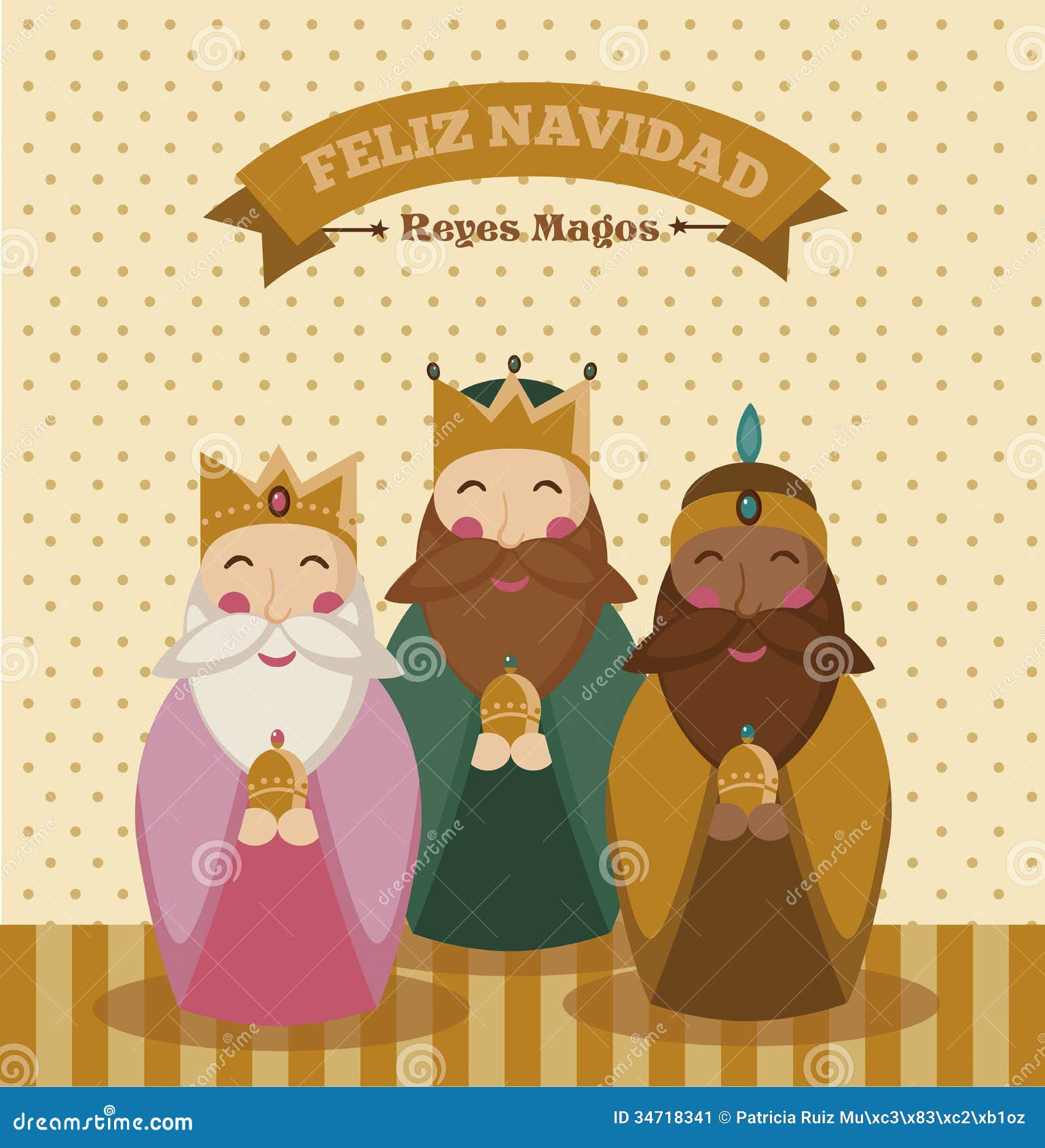 The Magi stock vector. Illustration of wise, colourful - 34718341