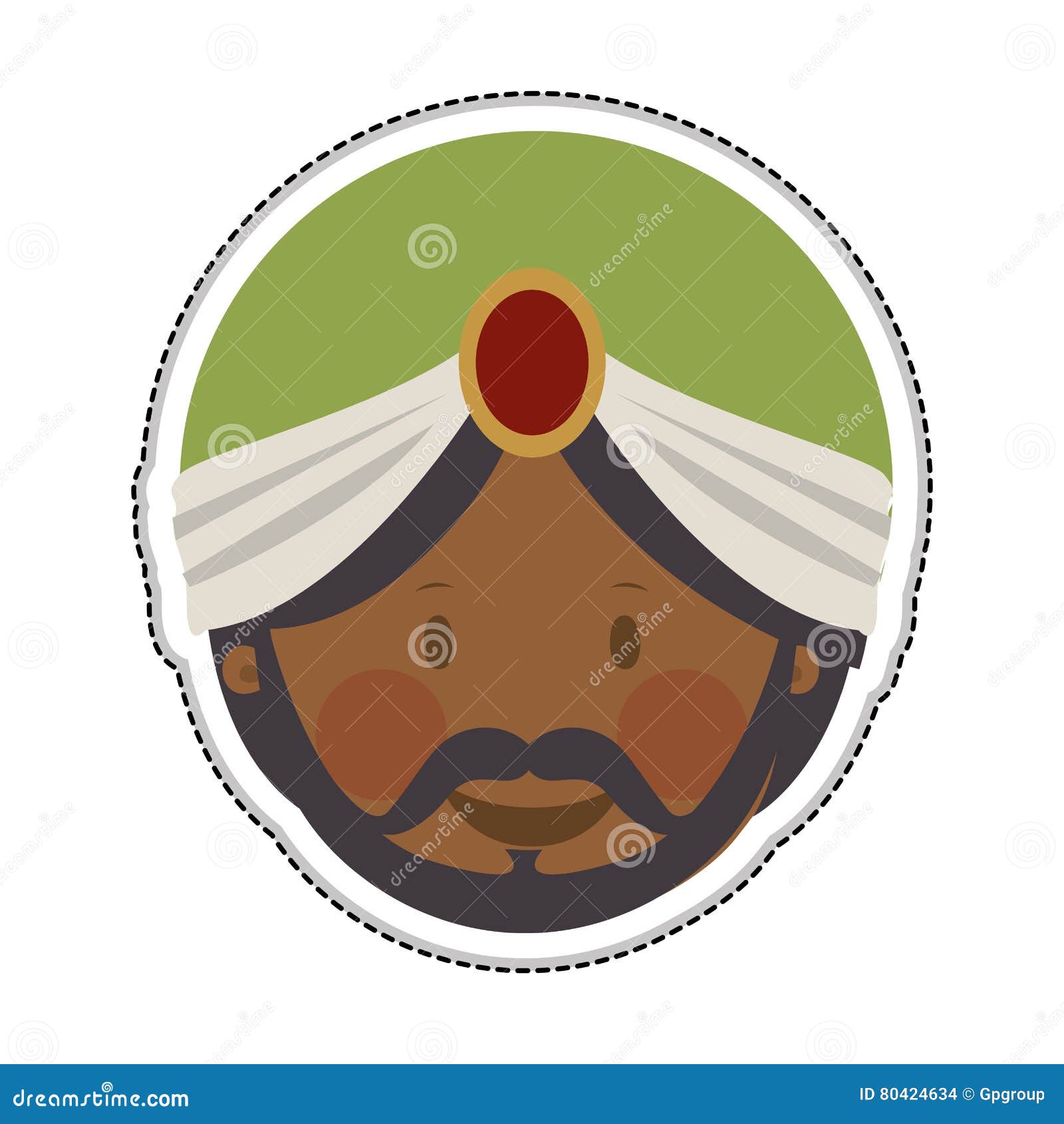 Magi icon image stock vector. Illustration of magi, melchior - 80424634