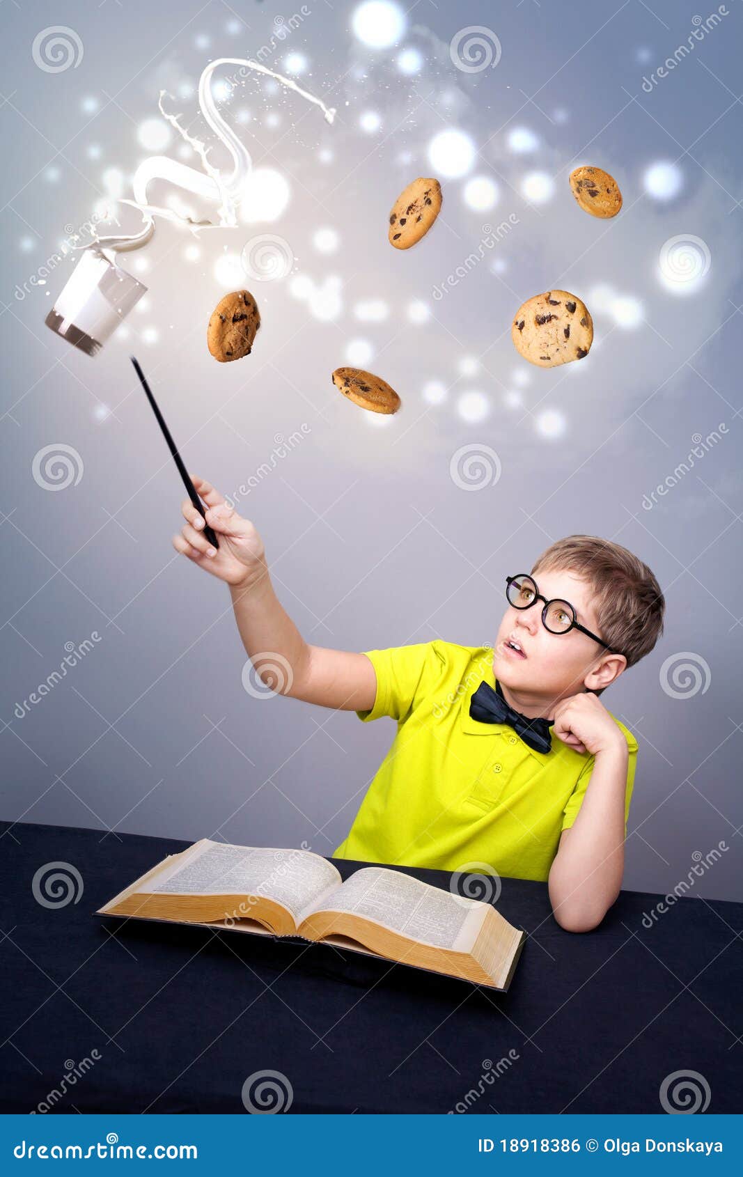 Magic stock photo. Image of people, adolescent, little - 18918386