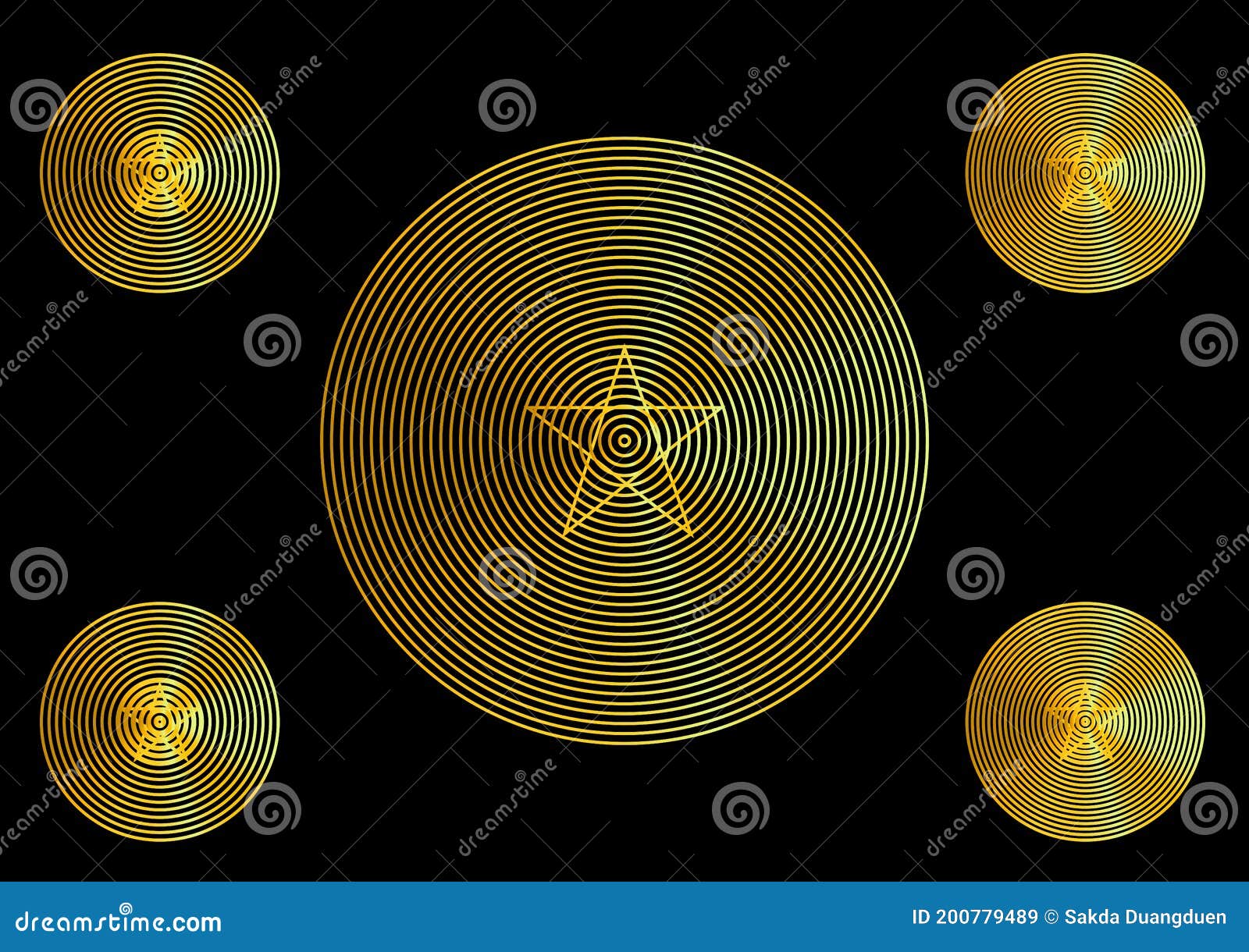 Eye of Providence. Masonic Symbol. All Seeing Eye Inside Triple Moon ...