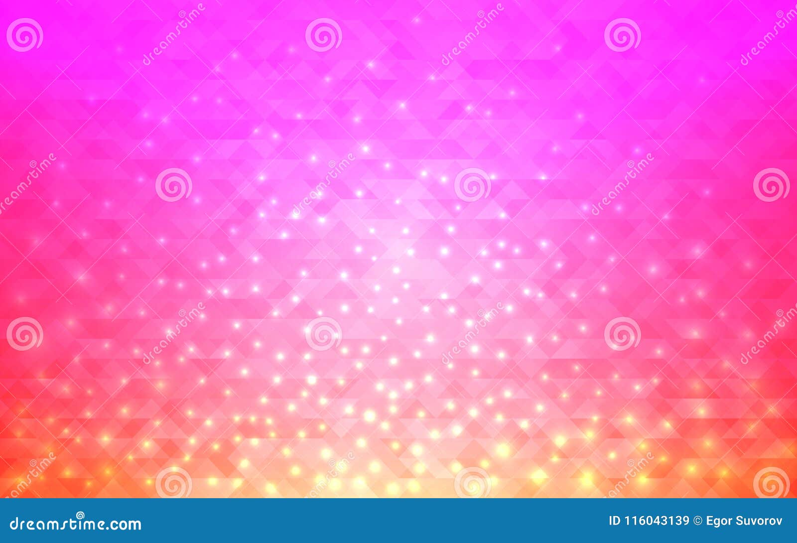 Magic Abstract Background. Blurred Gradient with Bright Lights. Modern ...