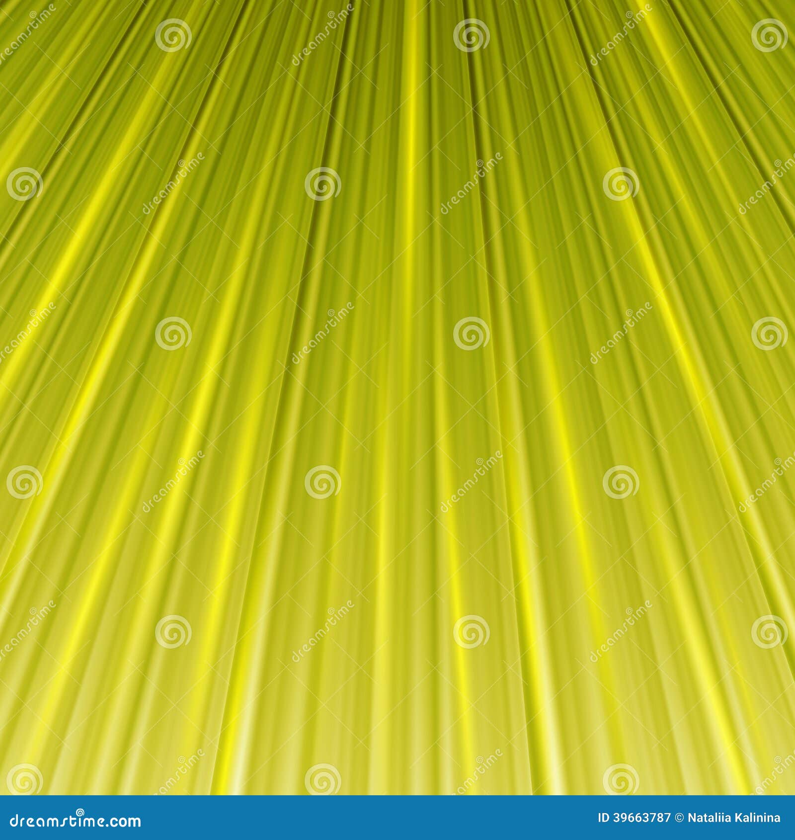 Magic Abstract Background in Yellow Color Stock Vector - Illustration ...