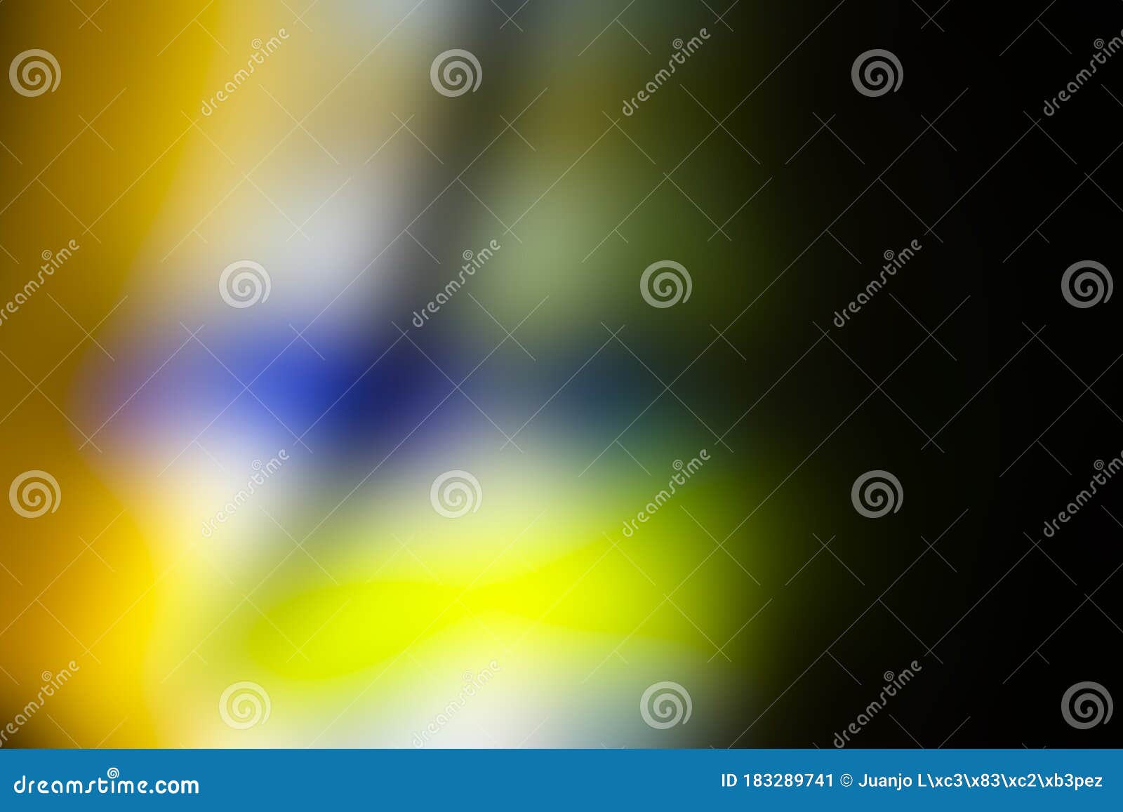 Magic Abstract Blurred Yellow Background Stock Image - Image of fantasy ...