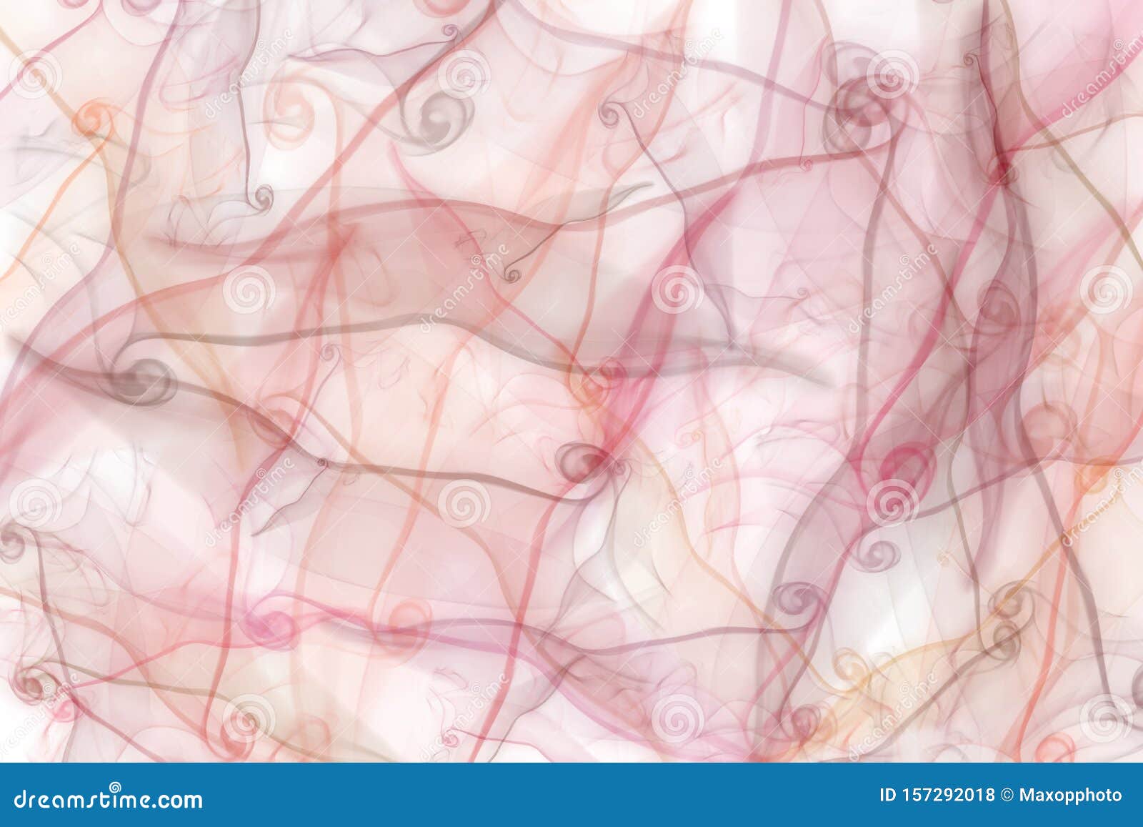 Magic Swirls Collection Isolated On Transparent Background. Golden ...